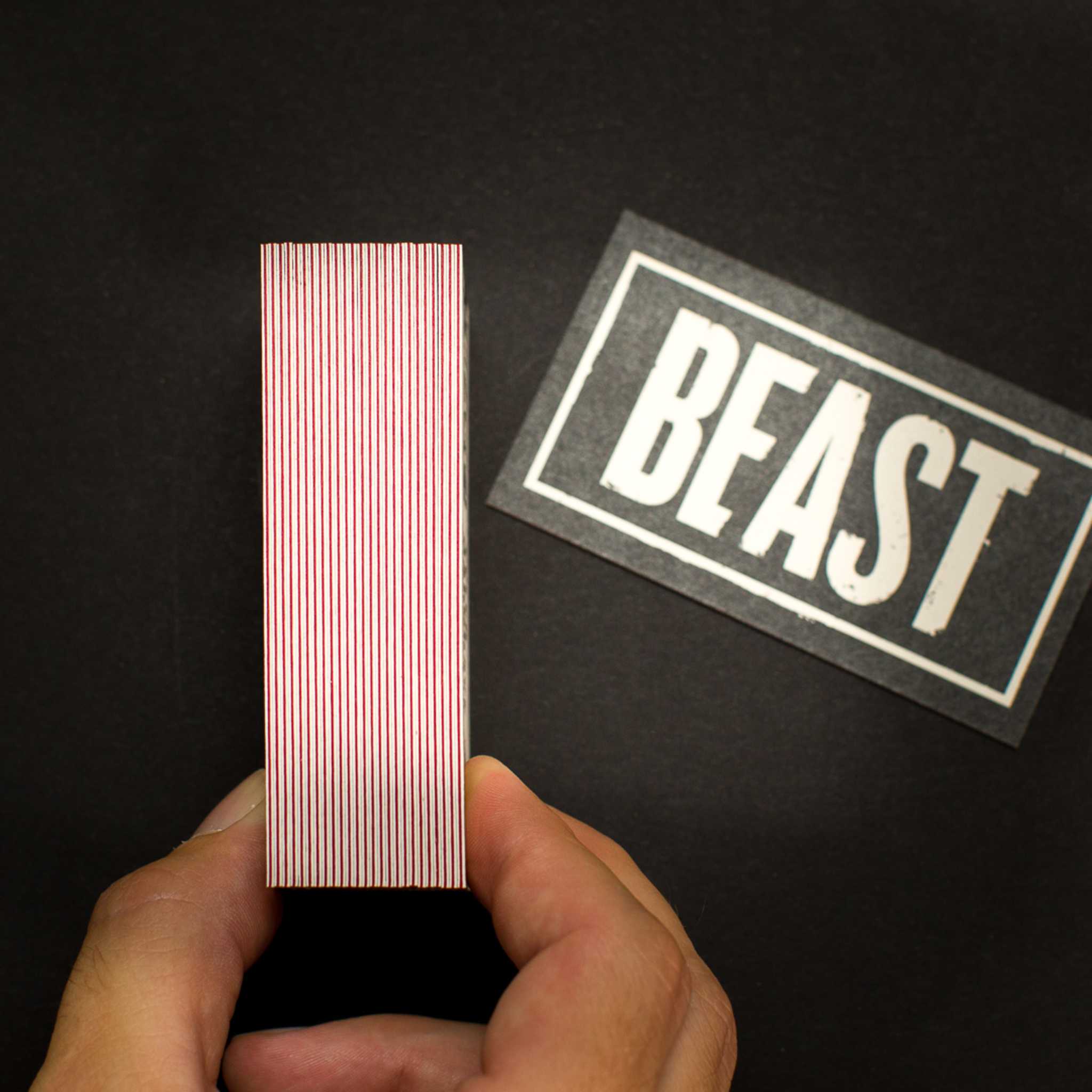 Beast Business Cards • Mama’s Sauce