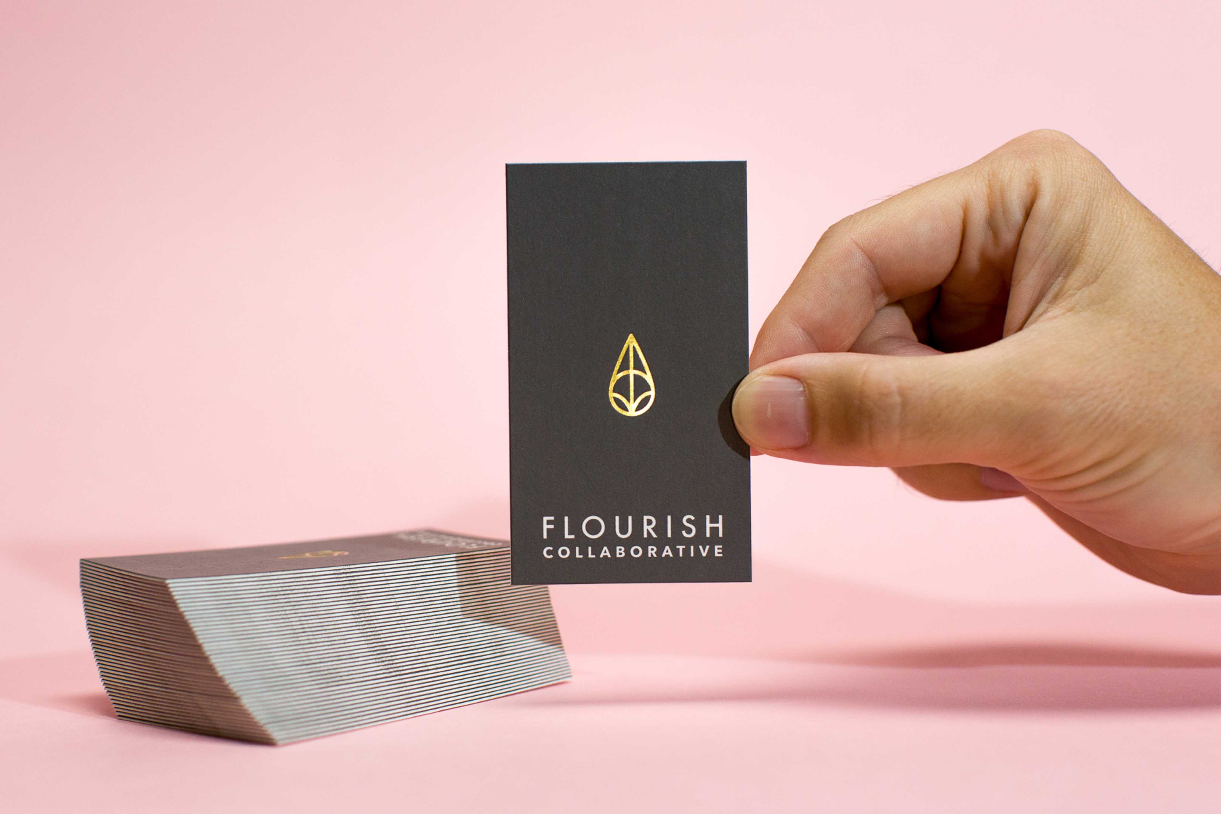 Flourish Collaborative Business Cards • Mama’s Sauce