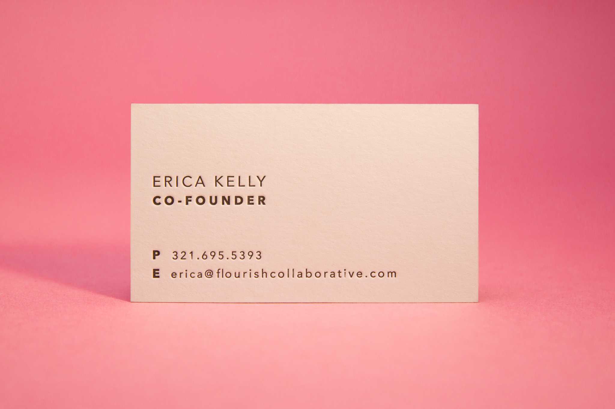 Flourish Collaborative Business Cards • Mama’s Sauce