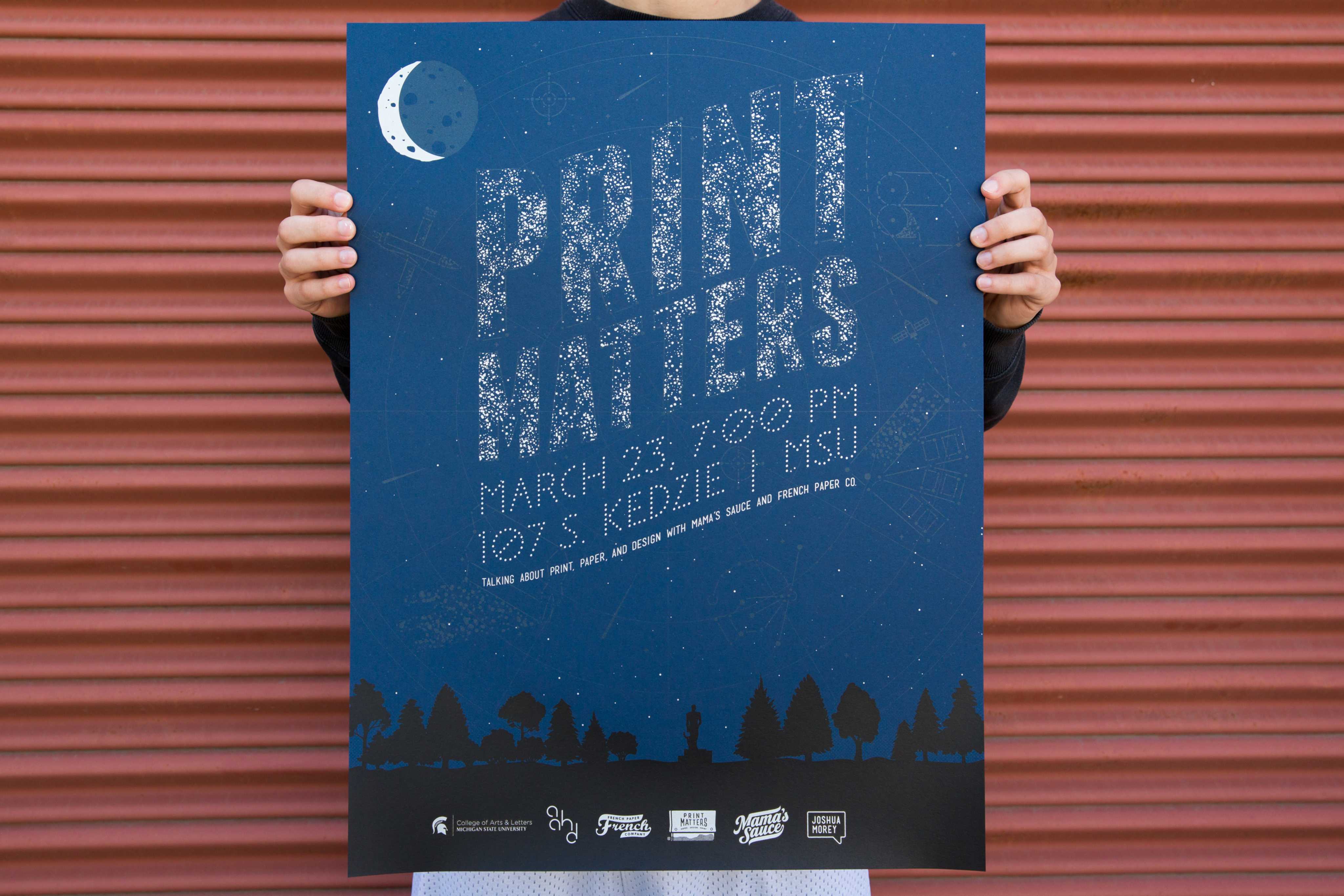 Print Matters MSU Poster • Mama’s Sauce