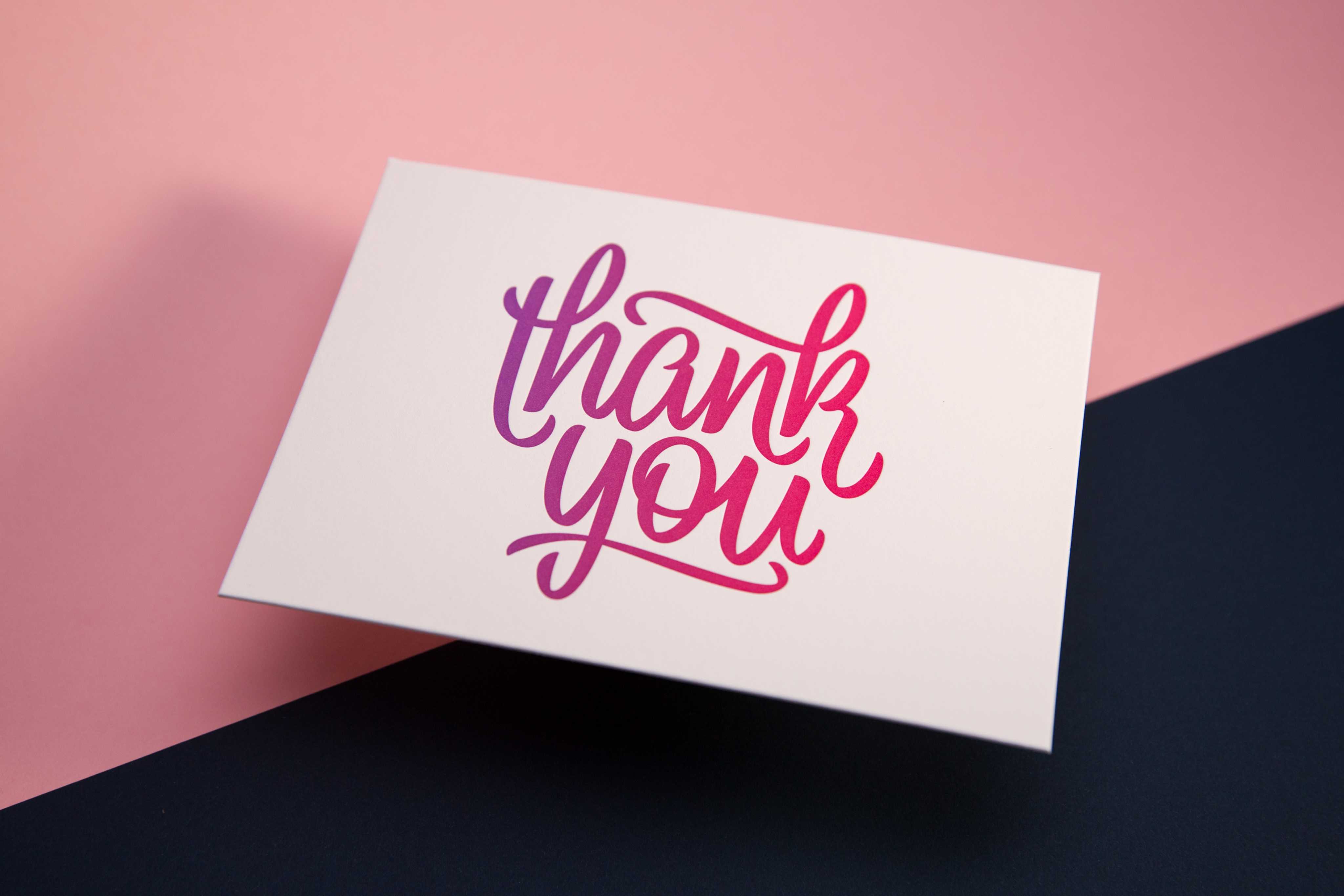 Pencil vs Pixel Thank You Cards • Mama’s Sauce