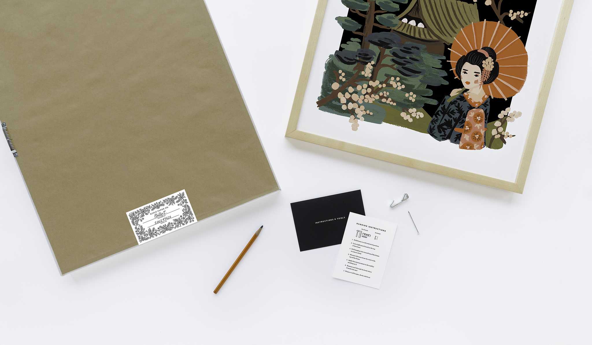 Rifle Paper Co Frame Labels • Mama’s Sauce