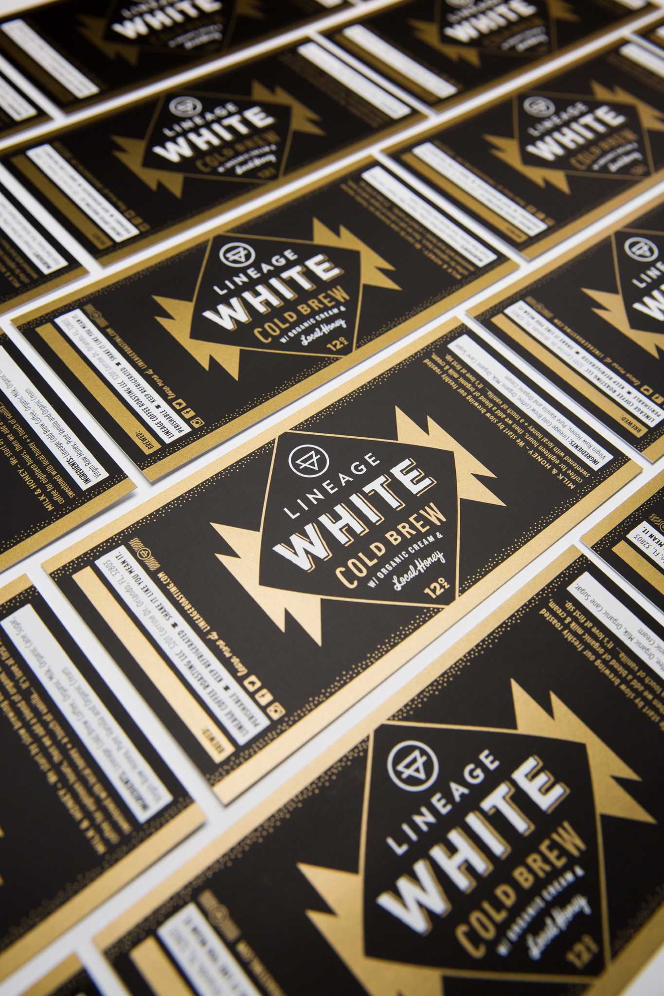 Lineage Cold Brew Labels • Mama’s Sauce