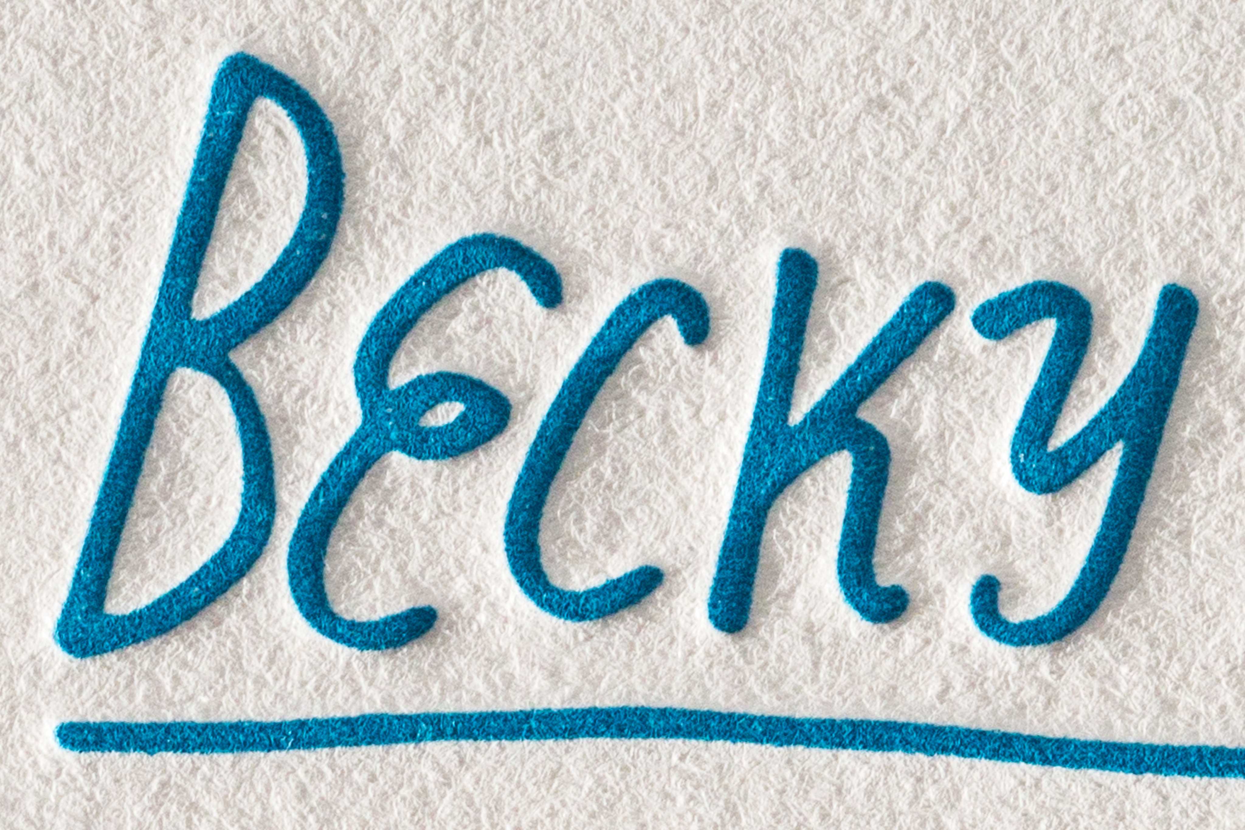 Becky Simpson Business Cards • Mama’s Sauce