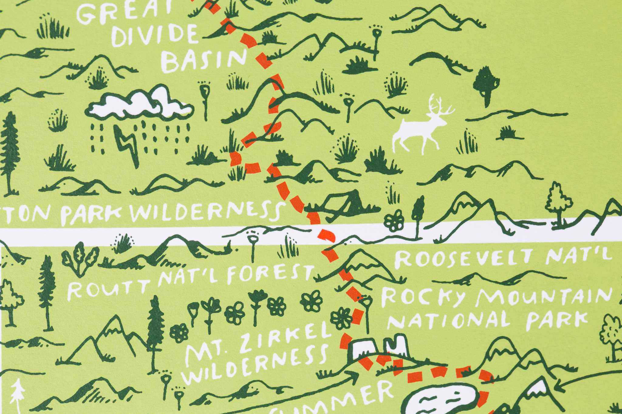 Continental Divide Trail Posters • Mama’s Sauce
