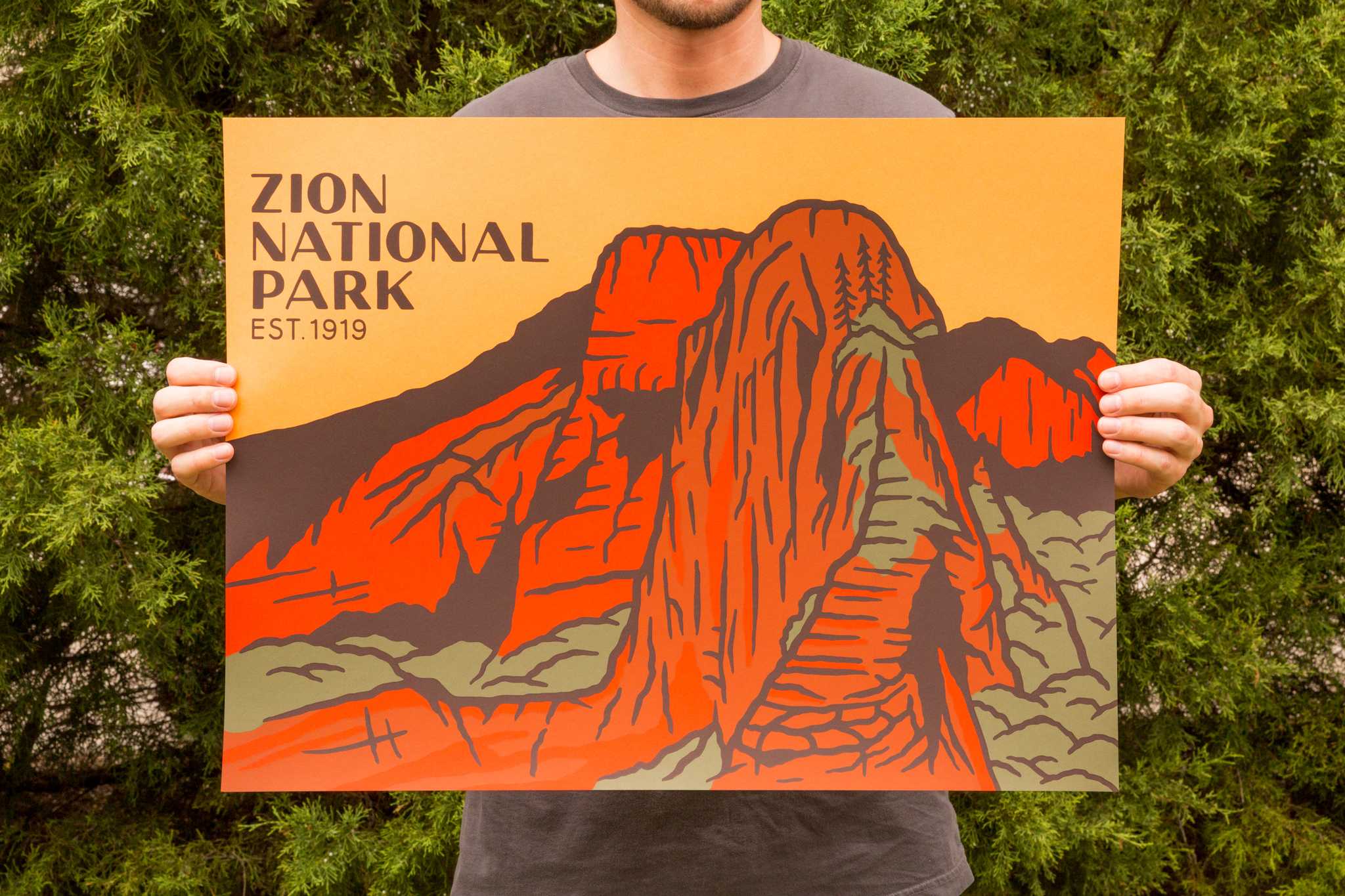 Zion National Park Poster • Mama’s Sauce