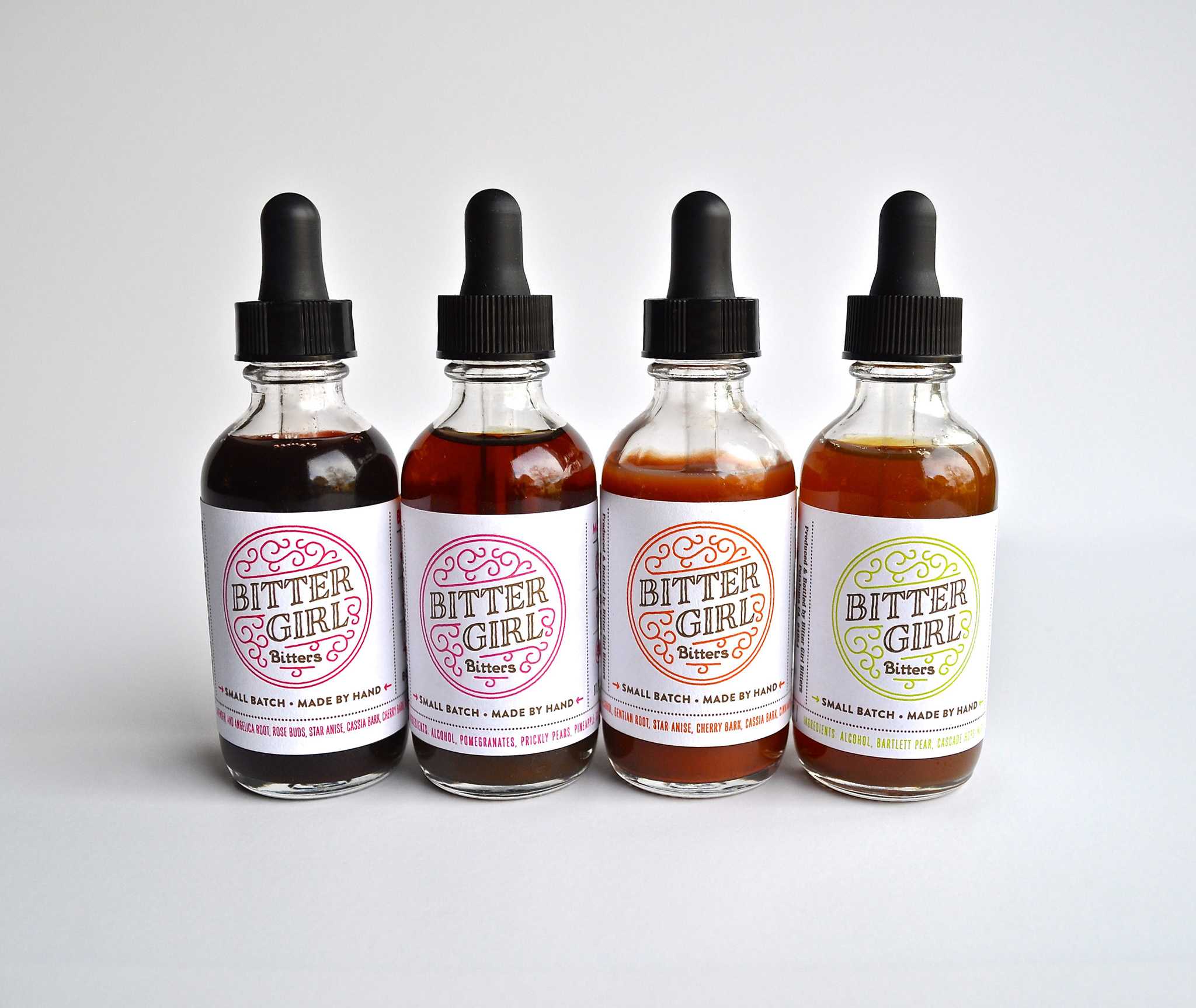 Bitter Girl Bitters Labels • Mama’s Sauce