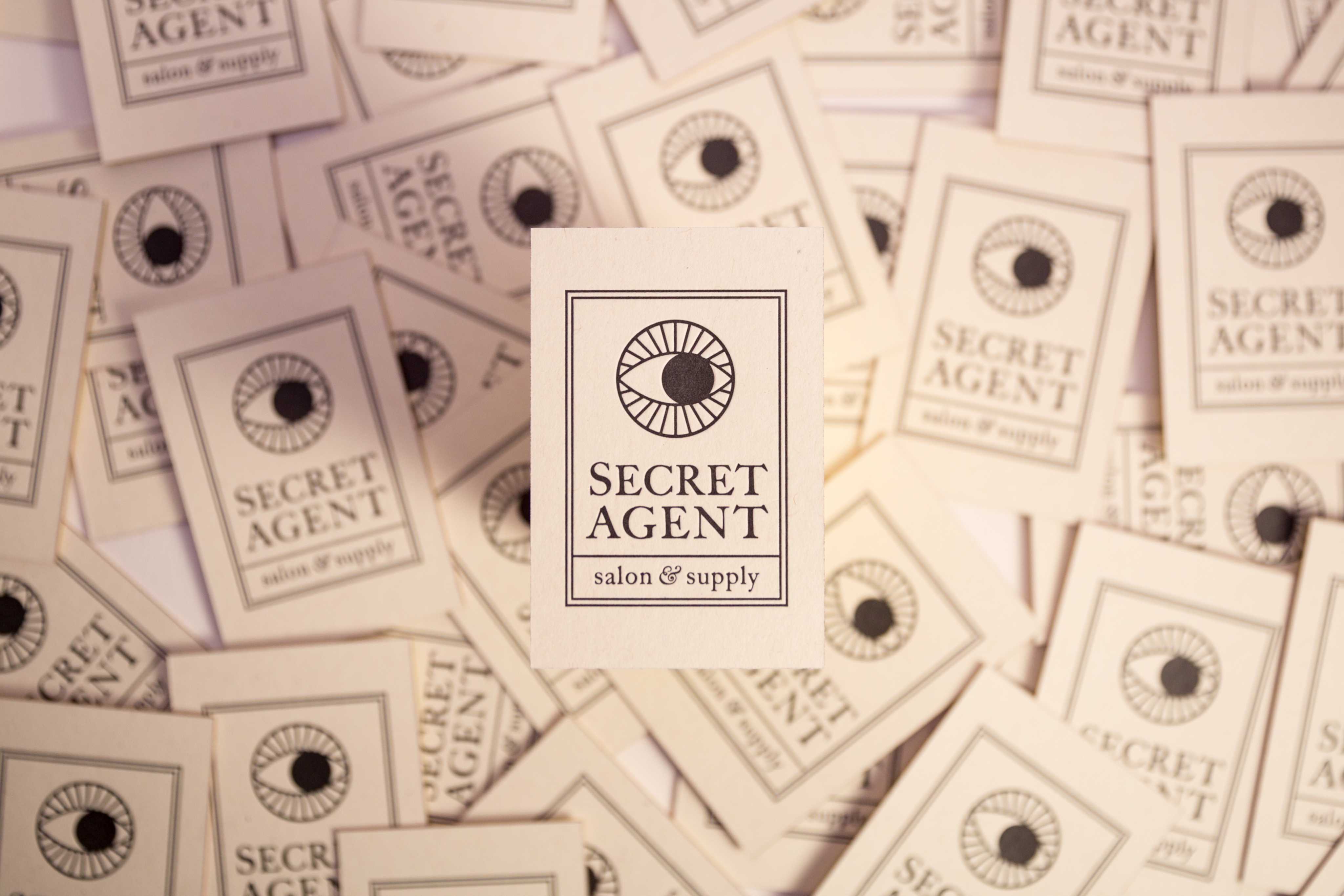 Secret Agent Business Cards • Mama’s Sauce