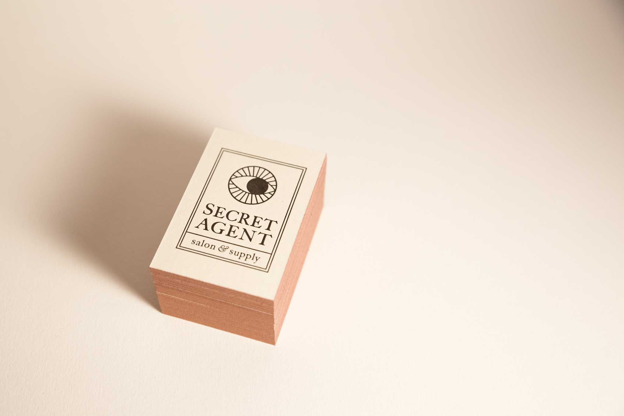 Secret Agent Business Cards • Mama’s Sauce