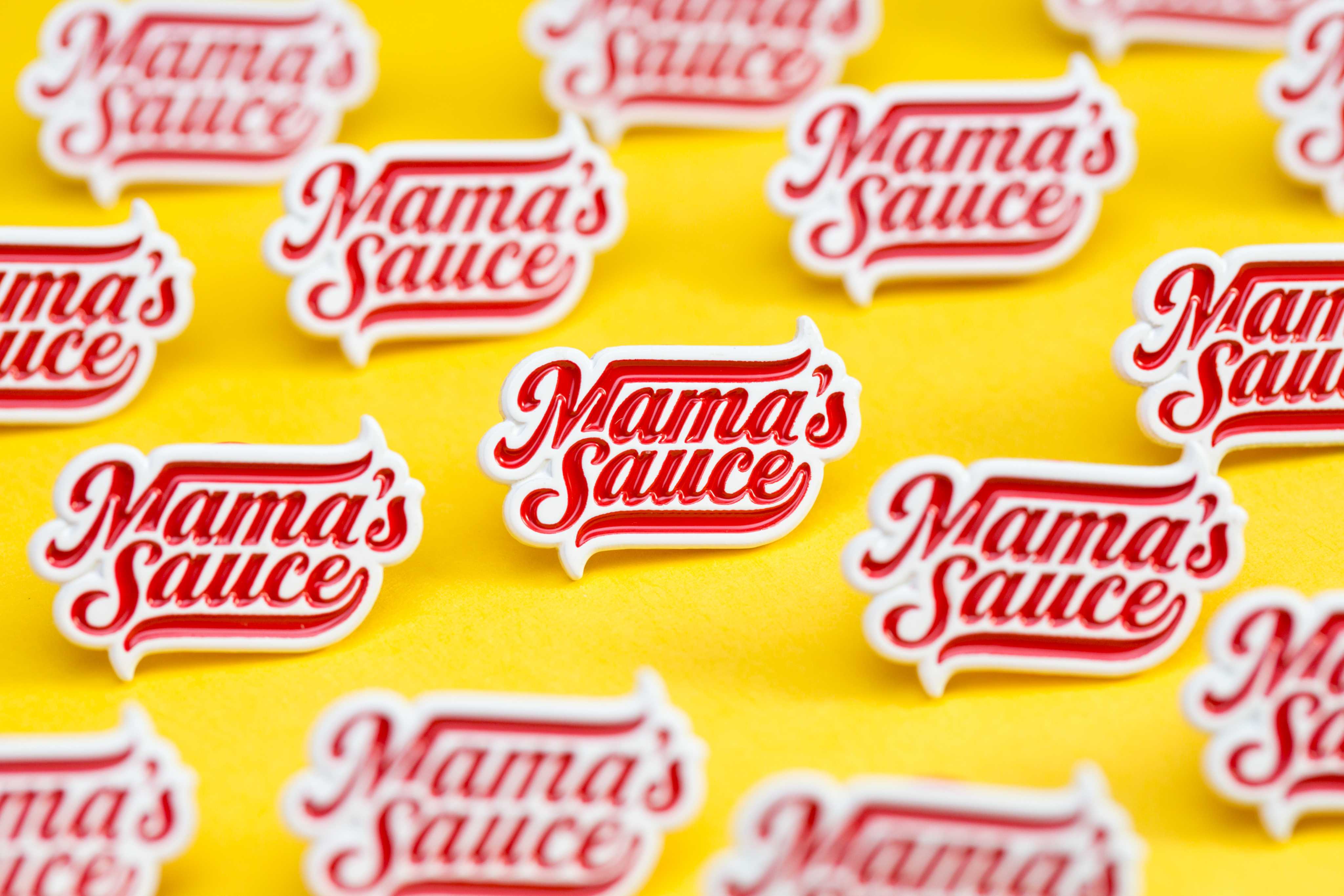 Mamas Sauce Lapel Pins • Mamas Sauce