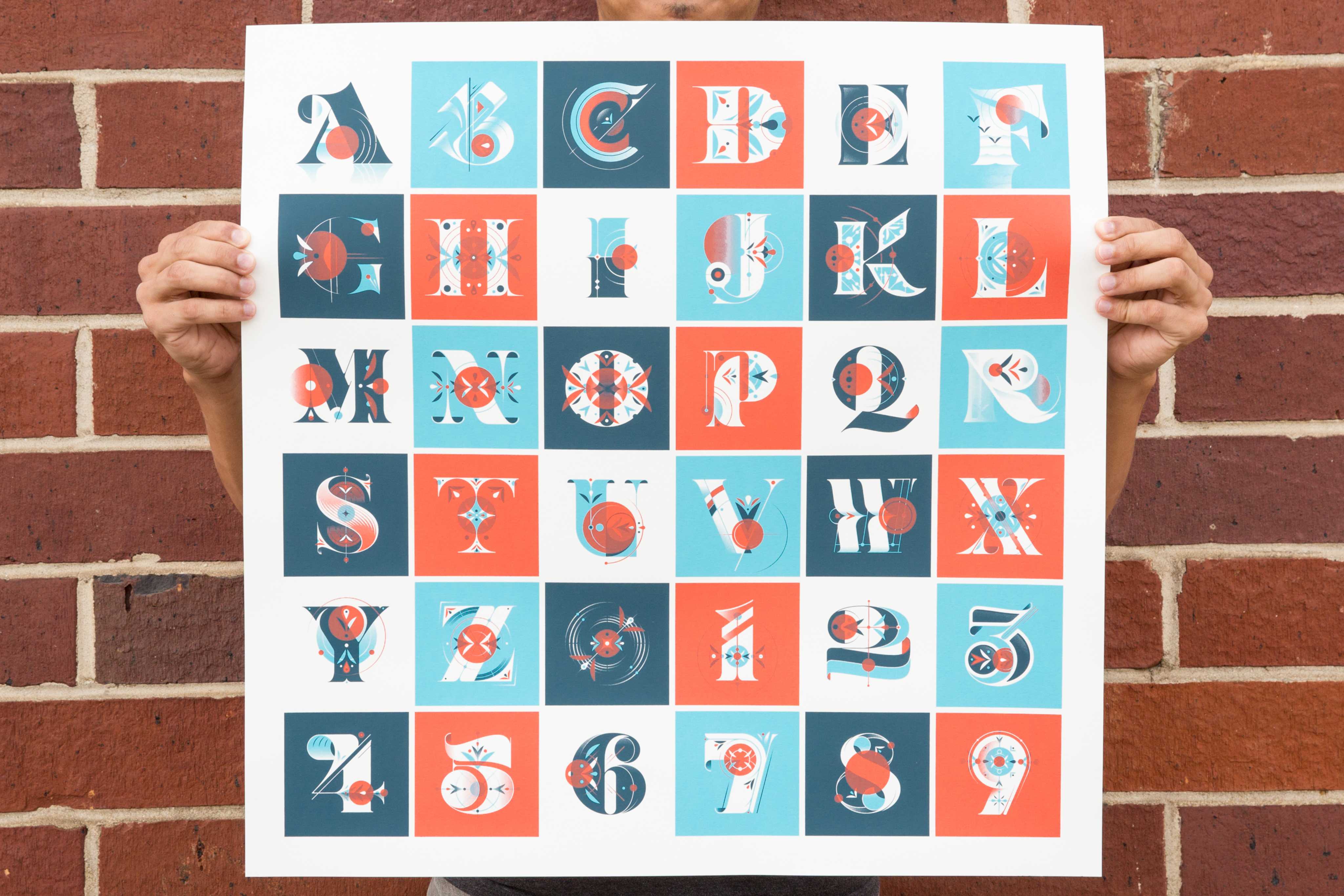 36 Days of Type Poster • Mama’s Sauce