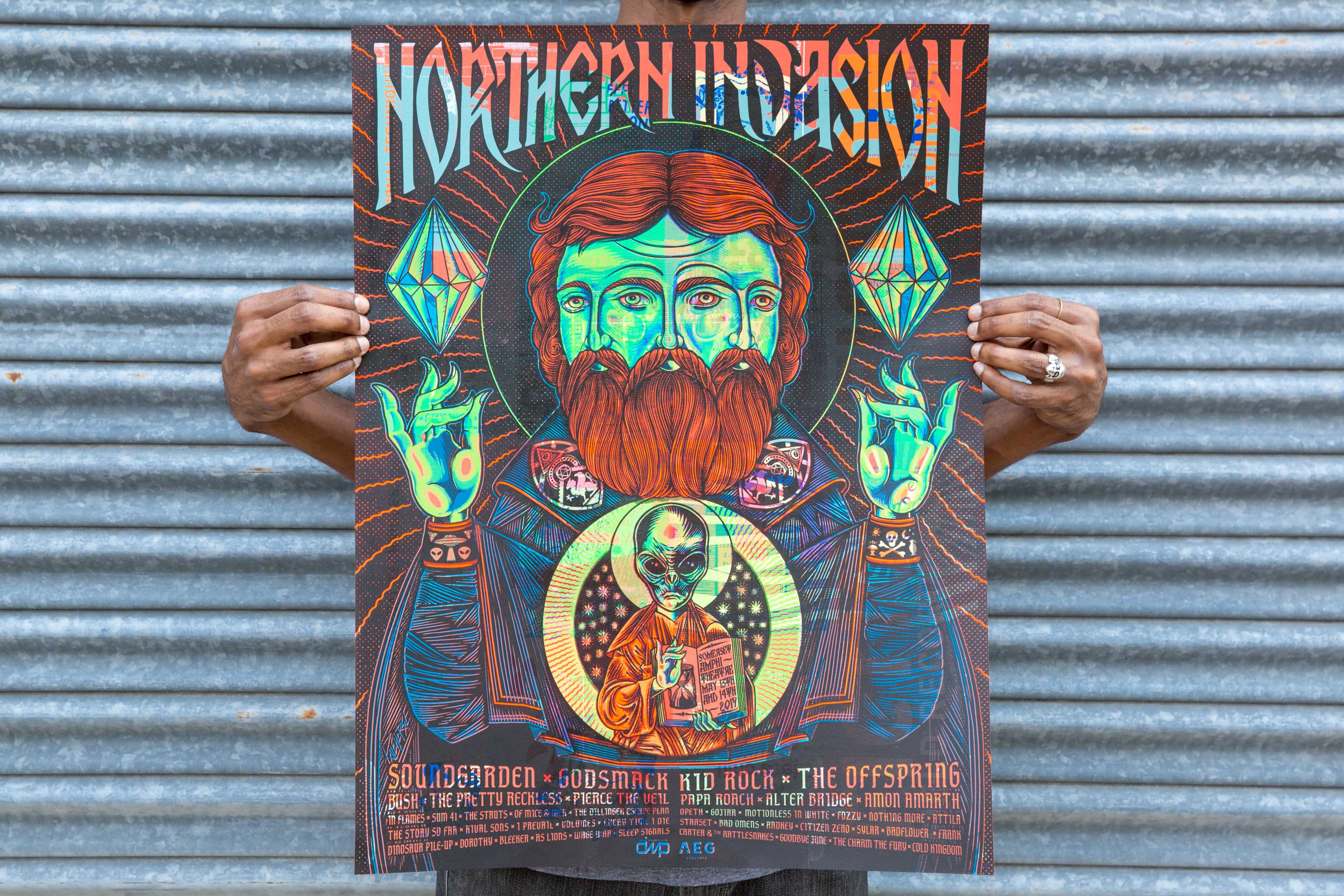 Northern Invasion Poster • Mama’s Sauce