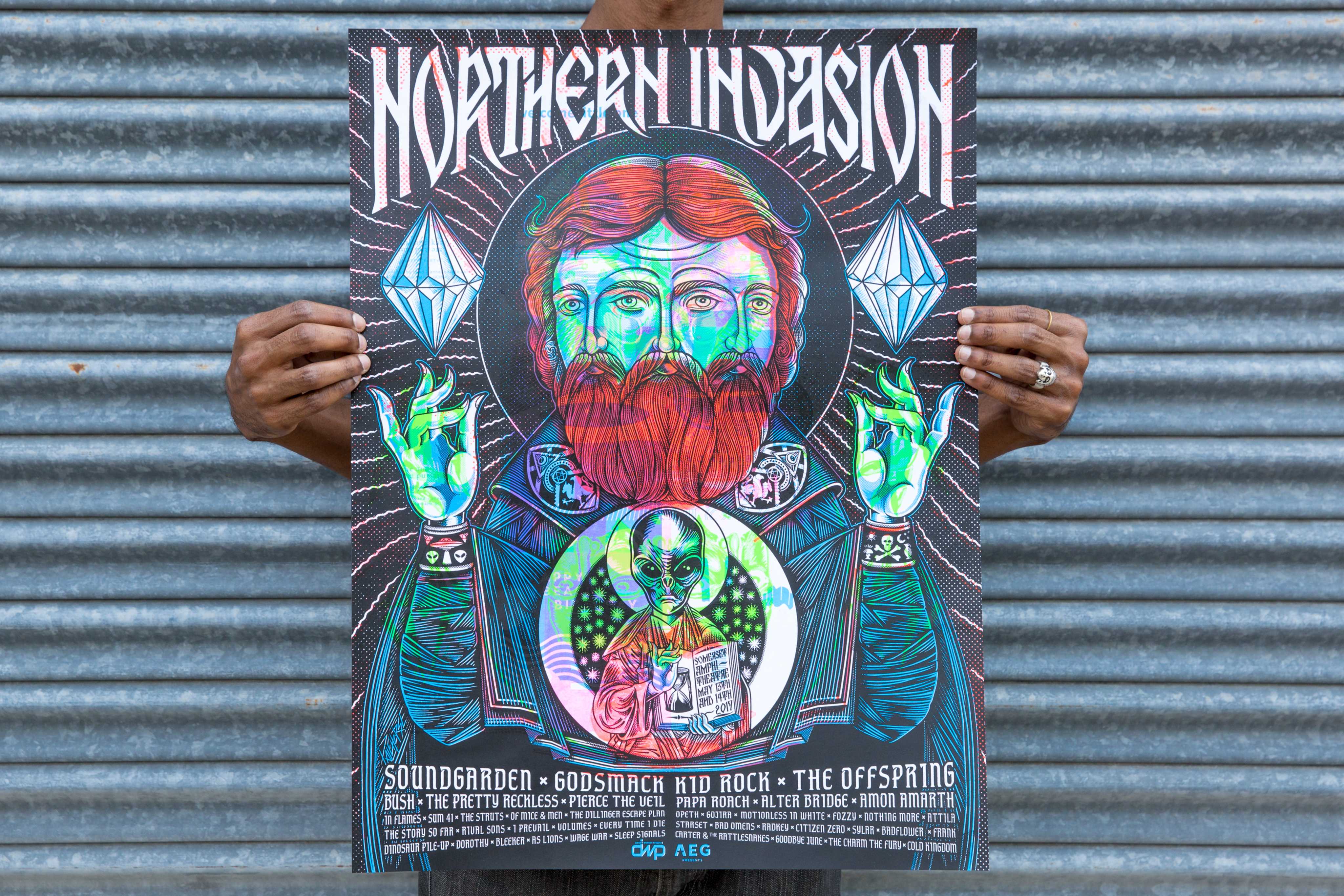 Northern Invasion Poster • Mama’s Sauce