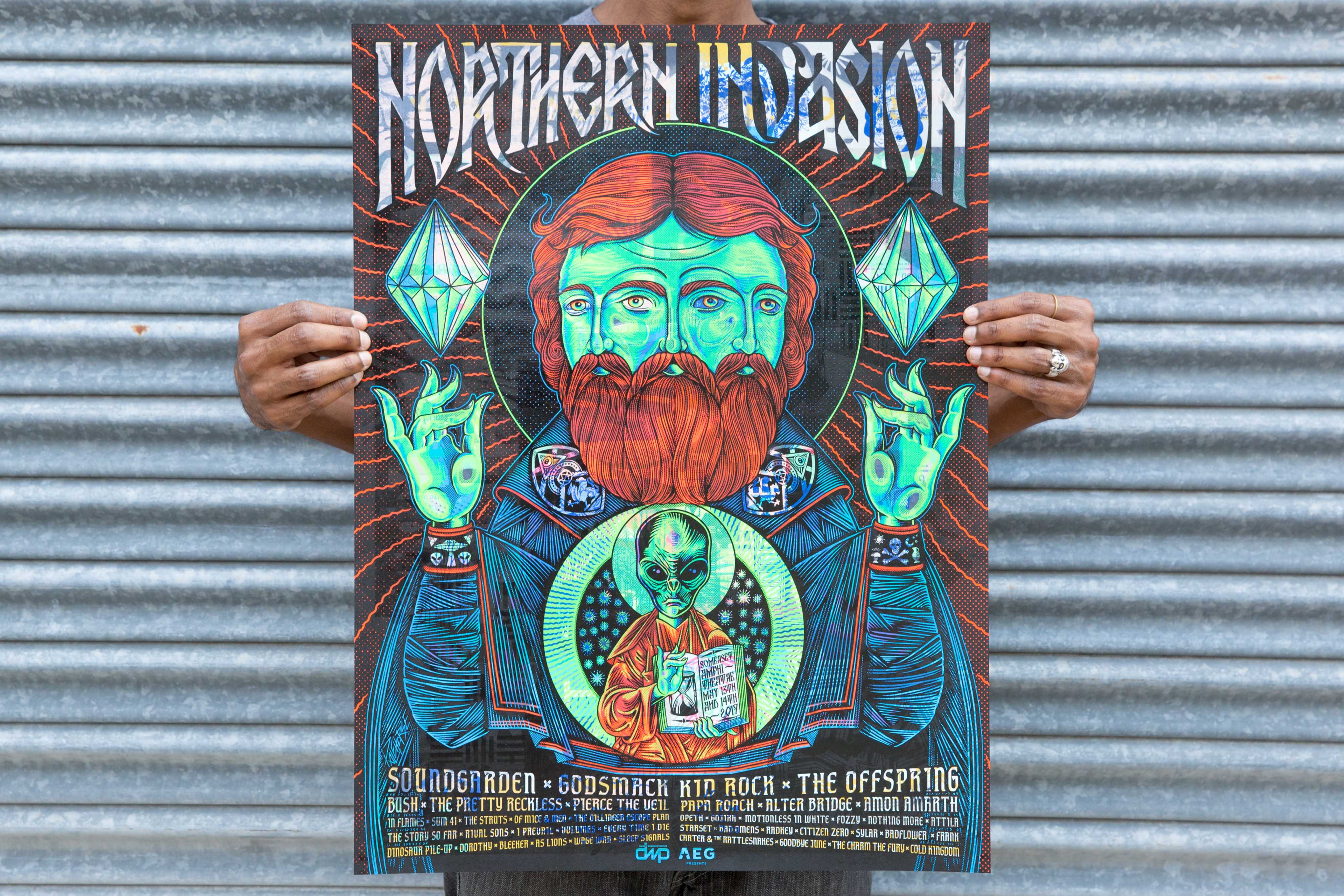 Northern Invasion Poster • Mama’s Sauce