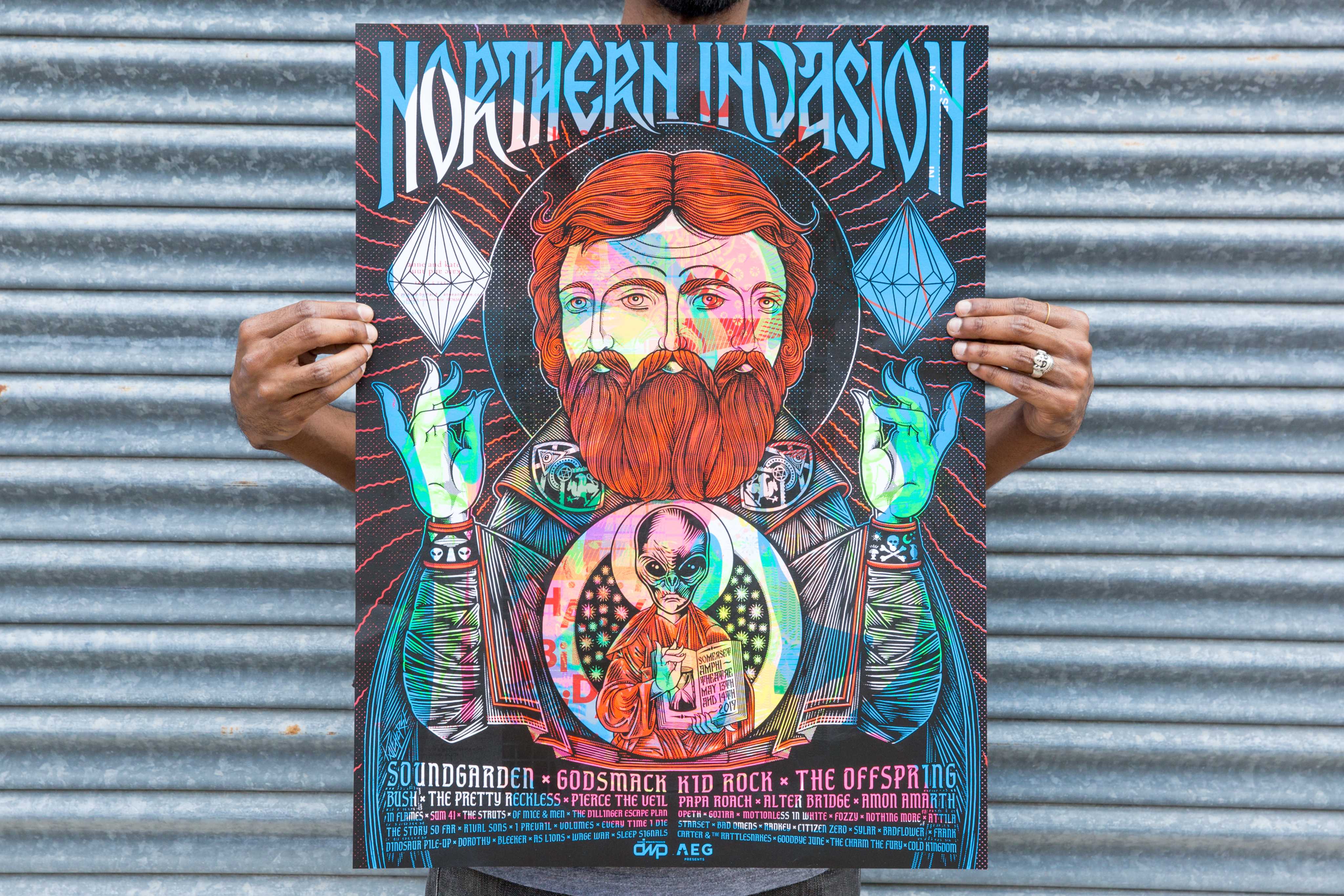 Northern Invasion Poster • Mama’s Sauce