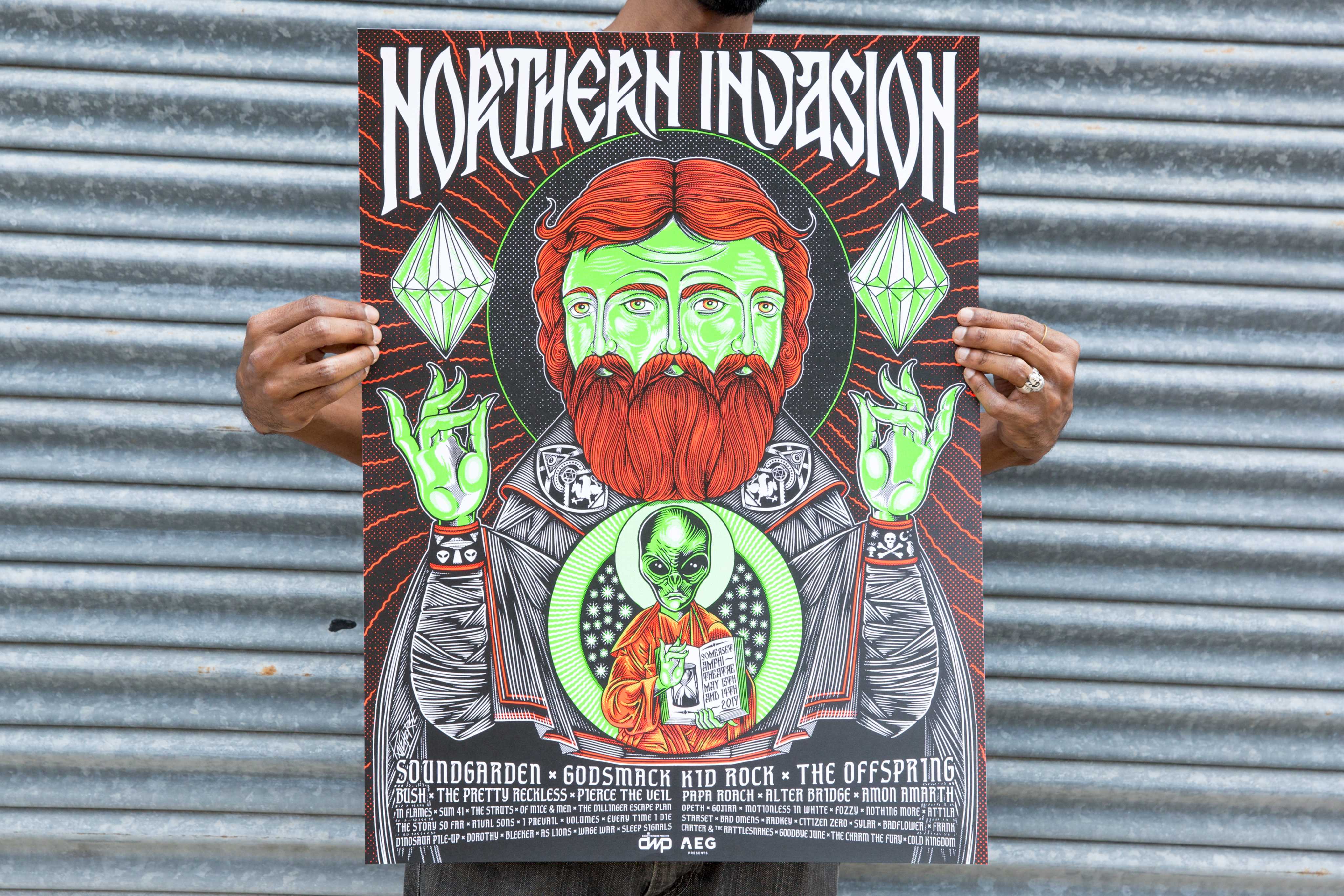 Northern Invasion Poster • Mama’s Sauce