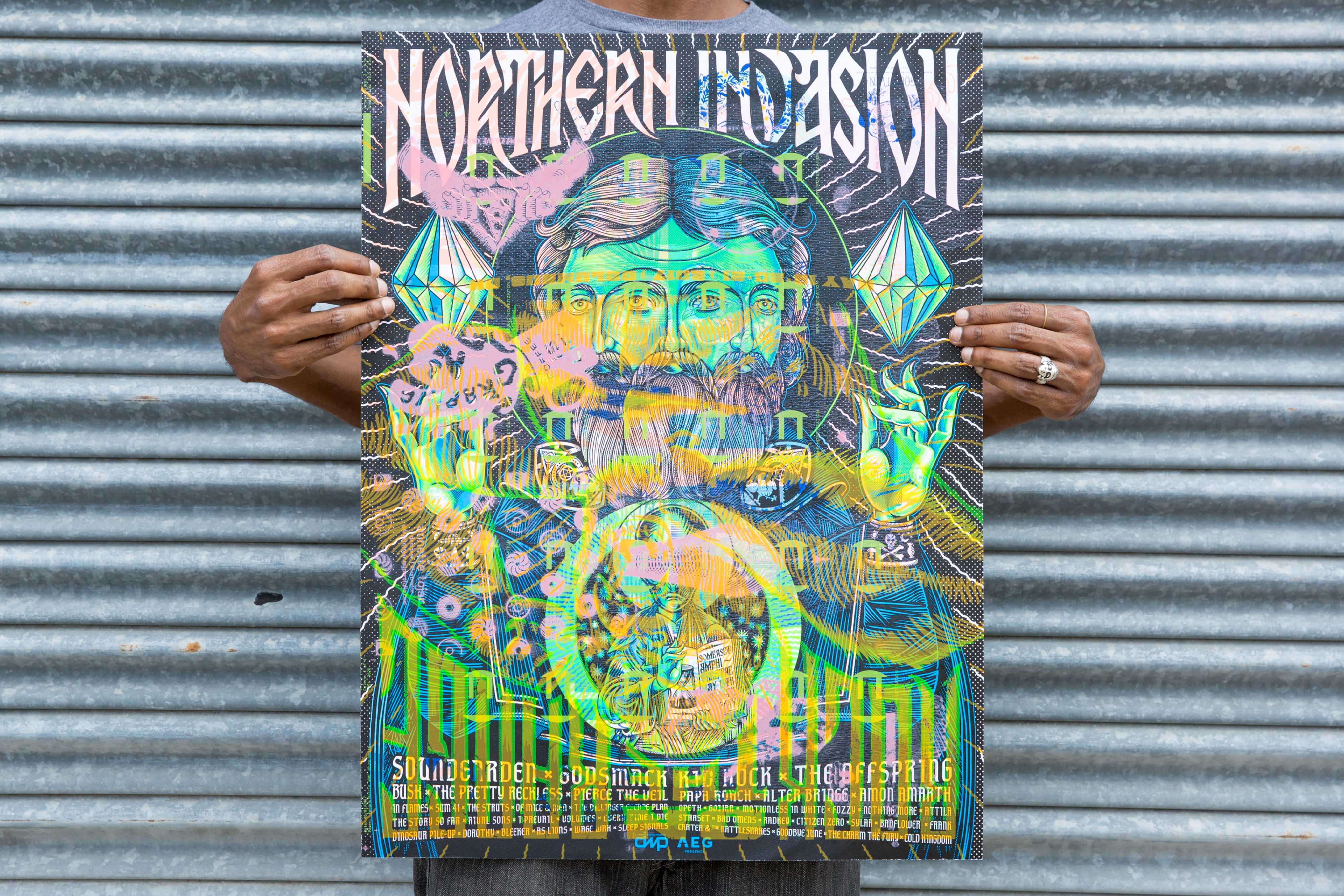 Northern Invasion Poster • Mama’s Sauce