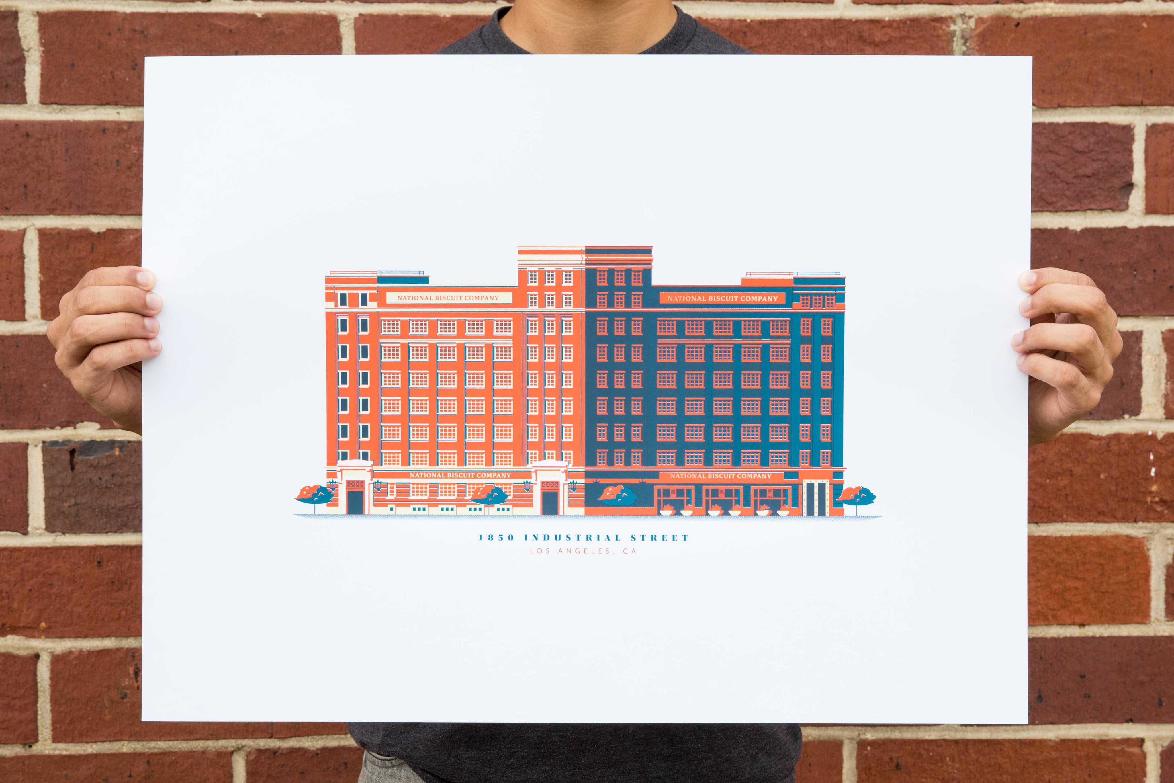 Down the Street Simple City Poster Series • Mama’s Sauce