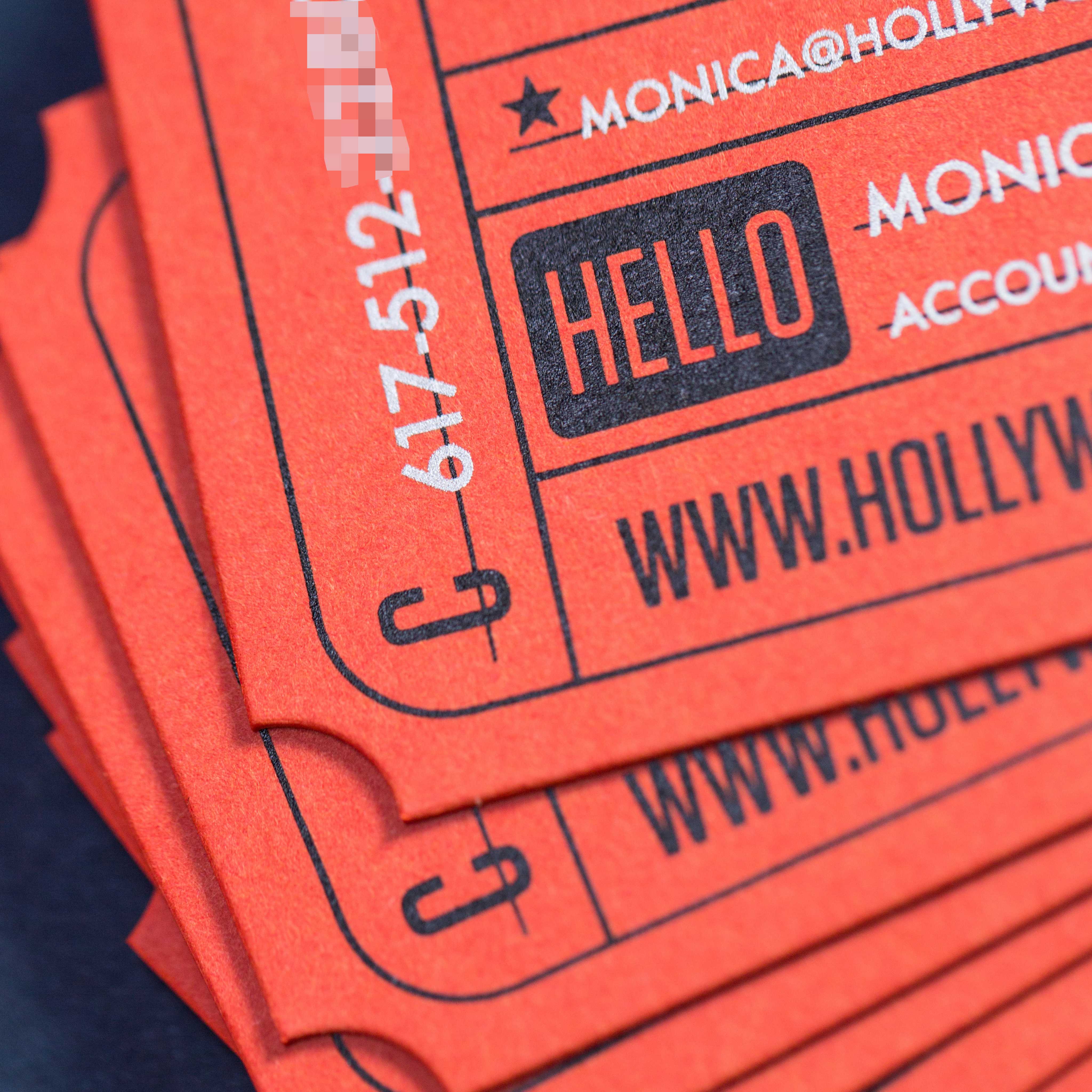 Hollywood Agency's Business Cards • Mama’s Sauce