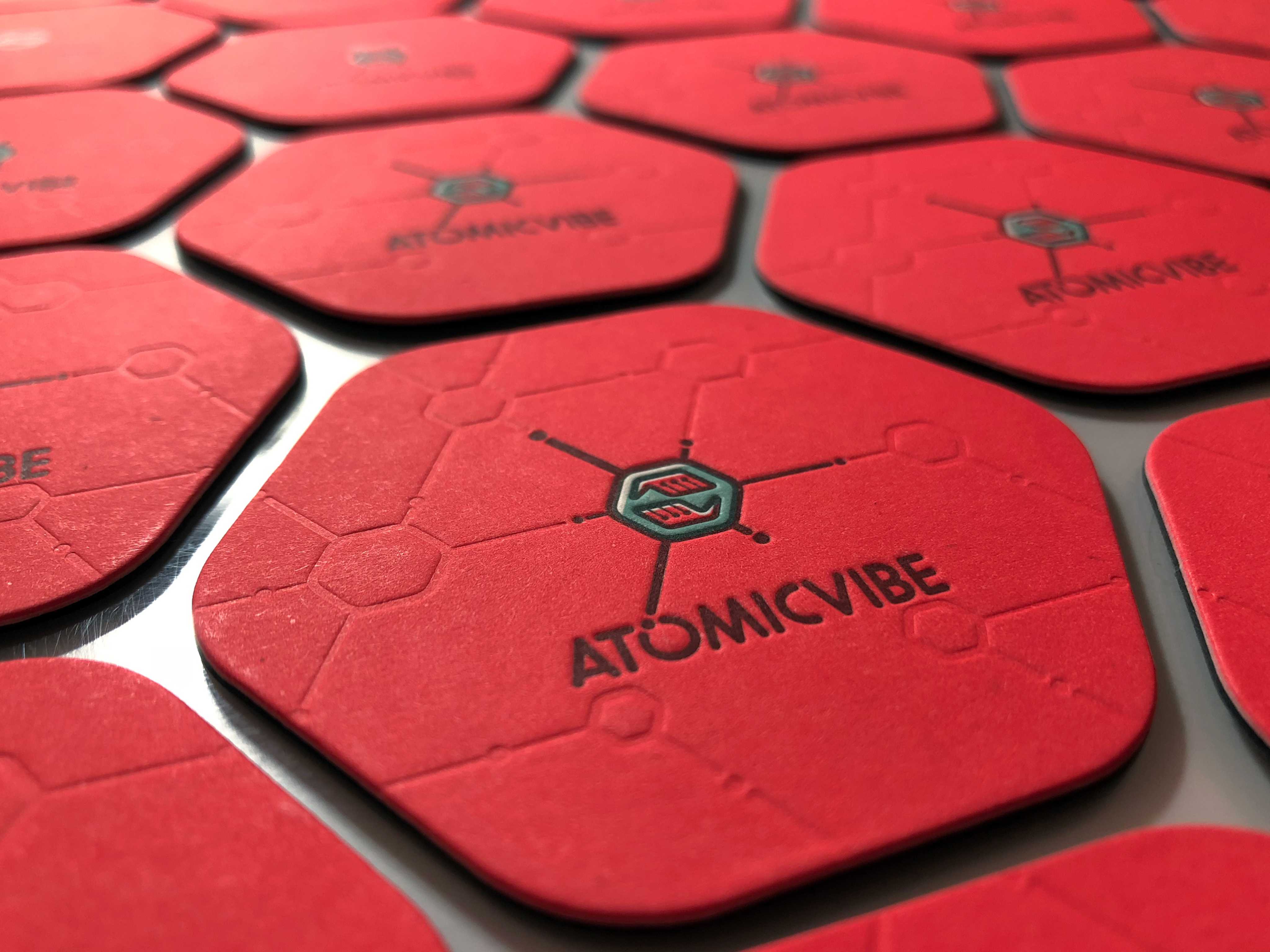 Atomic Vibe Business Cards • Mama’s Sauce