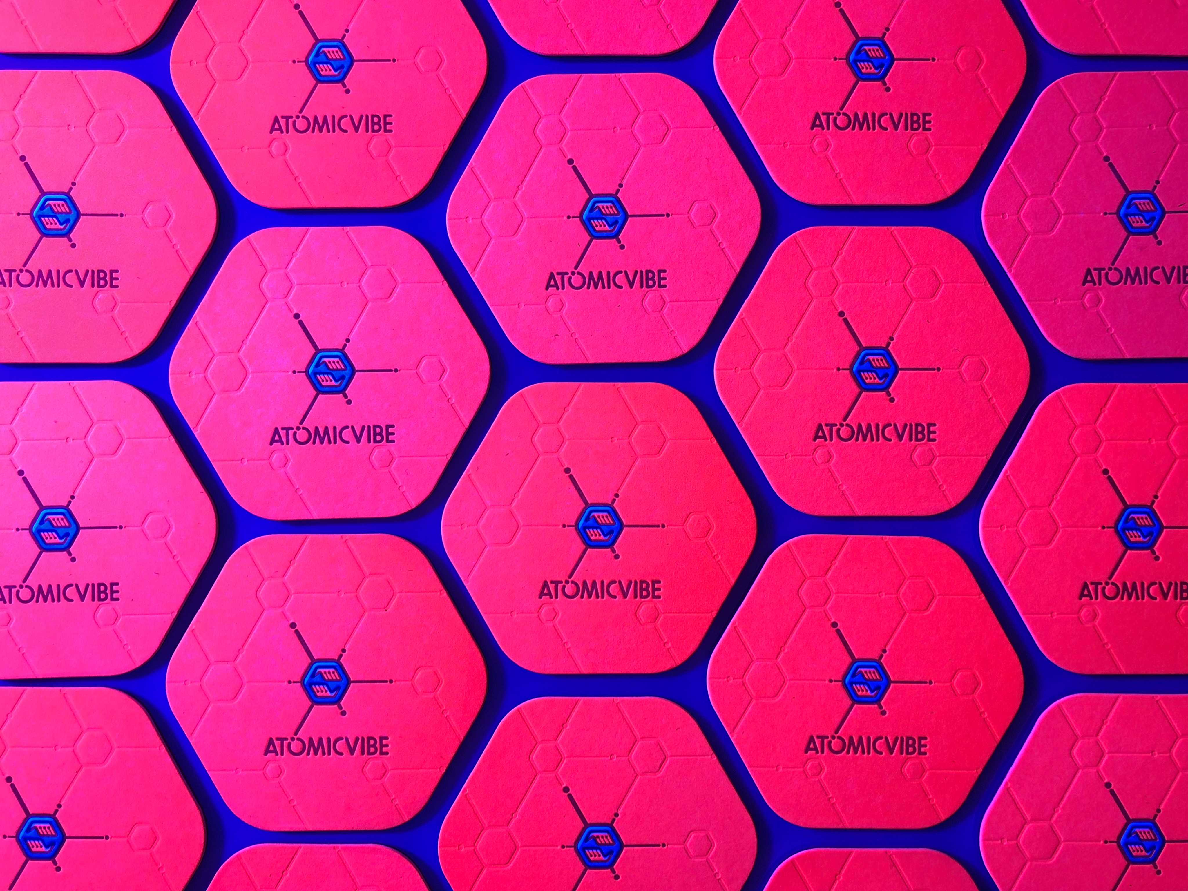 Atomic Vibe Business Cards • Mama’s Sauce