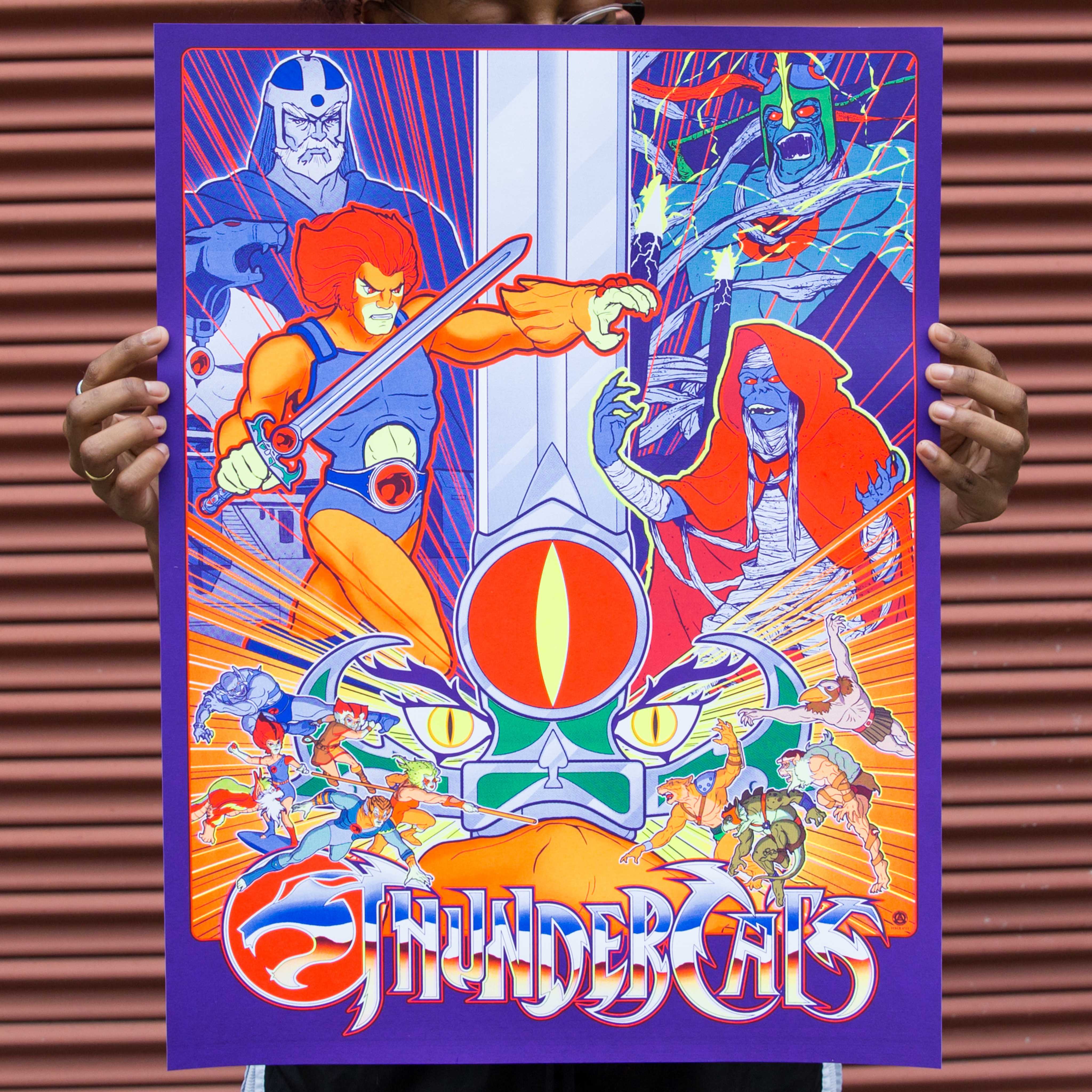 Tim Anderson's Thundercats Poster • Mama’s Sauce