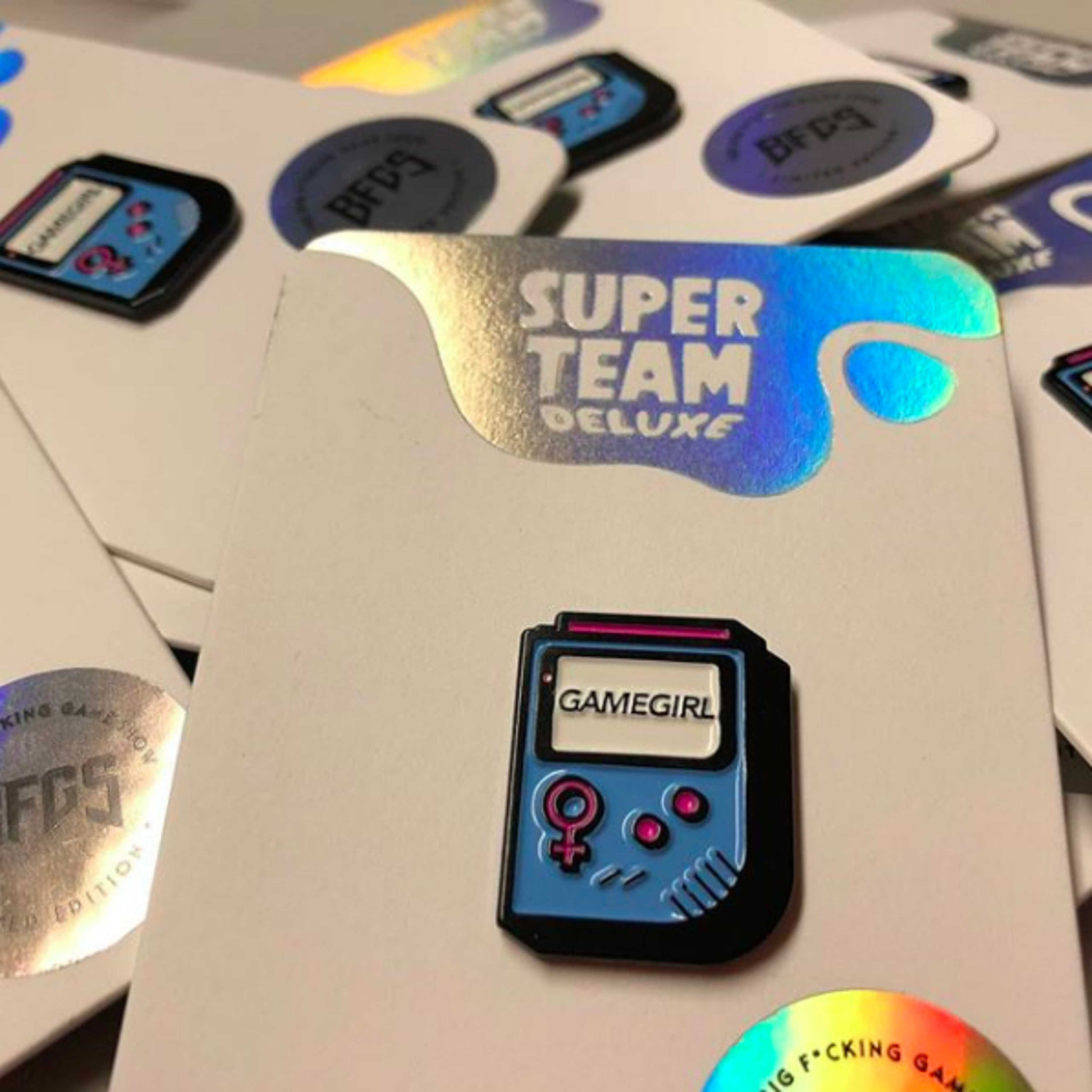 Super Team Deluxe Pin Backers • Mama’s Sauce