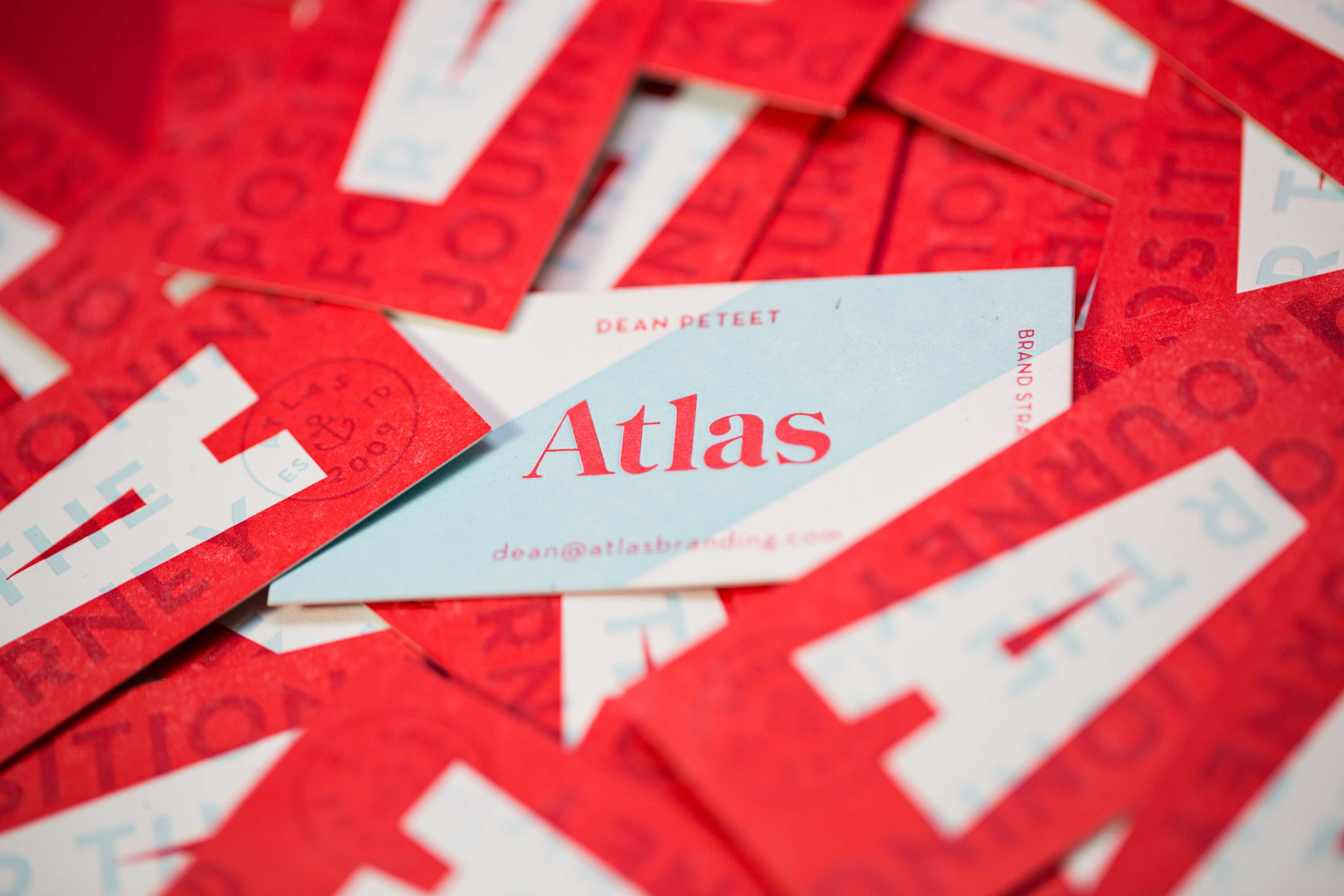Atlas Branding Business Cards • Mama’s Sauce