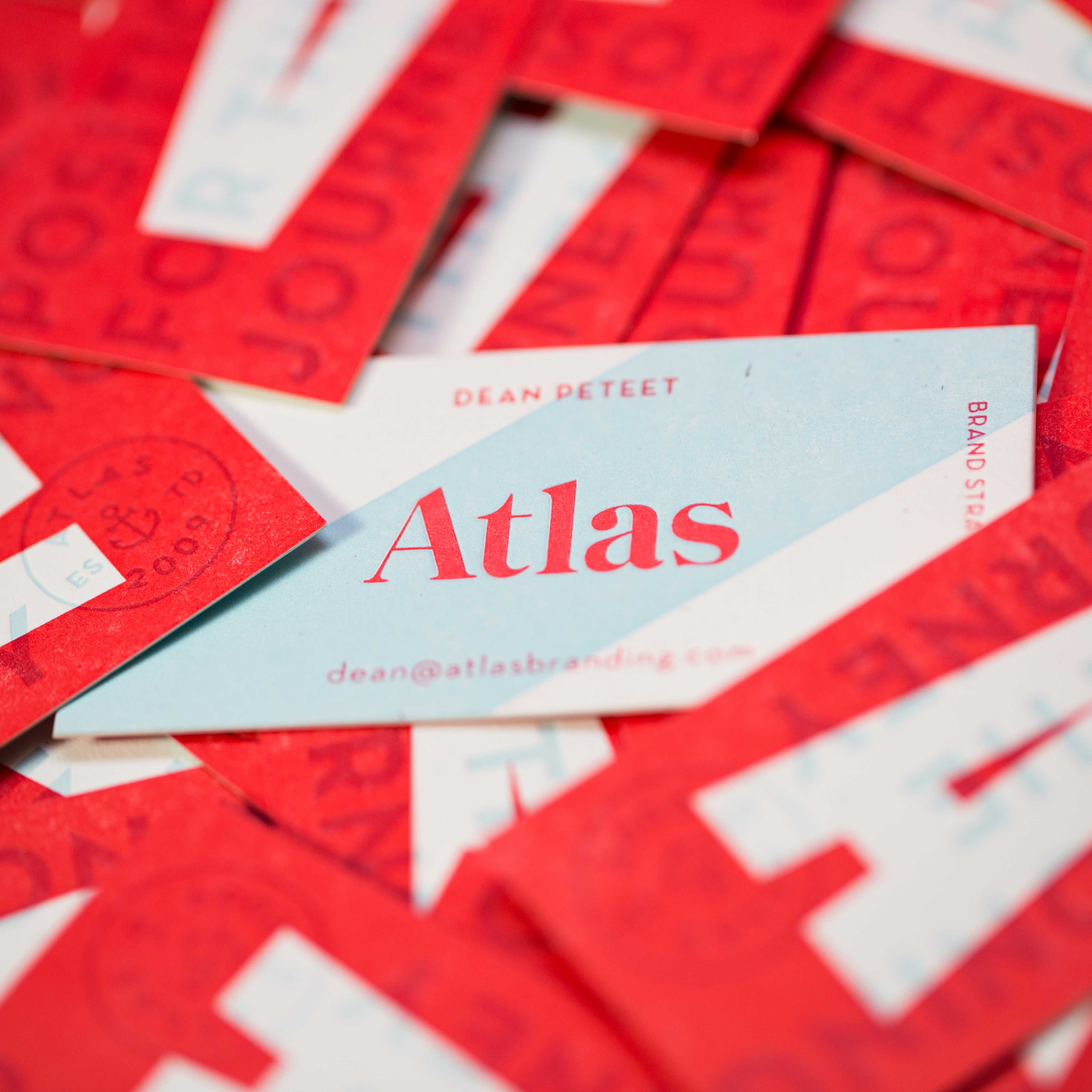 Atlas Branding Business Cards • Mama’s Sauce