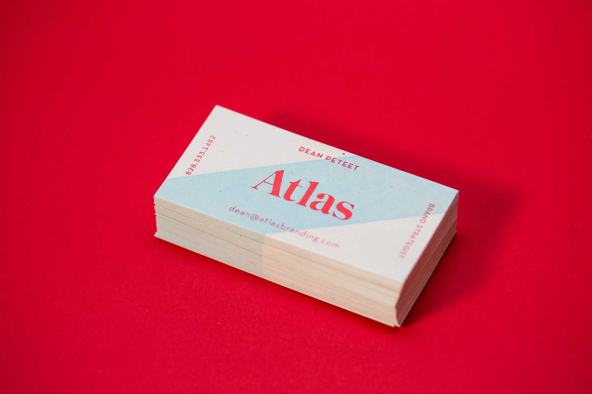 Atlas Branding Business Cards • Mama’s Sauce