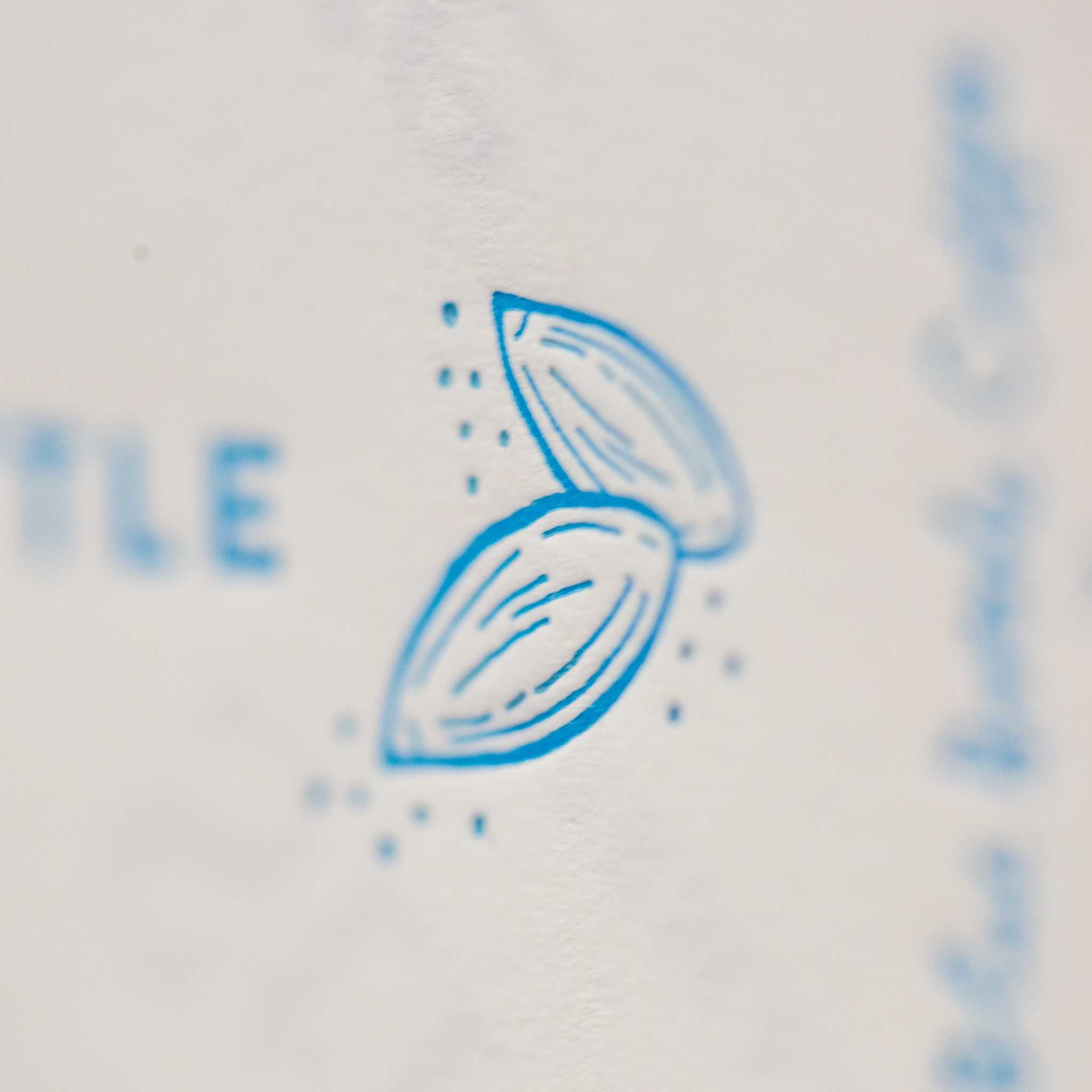 Blue Bottle Coffee's Almond Brittle Label • Mama’s Sauce