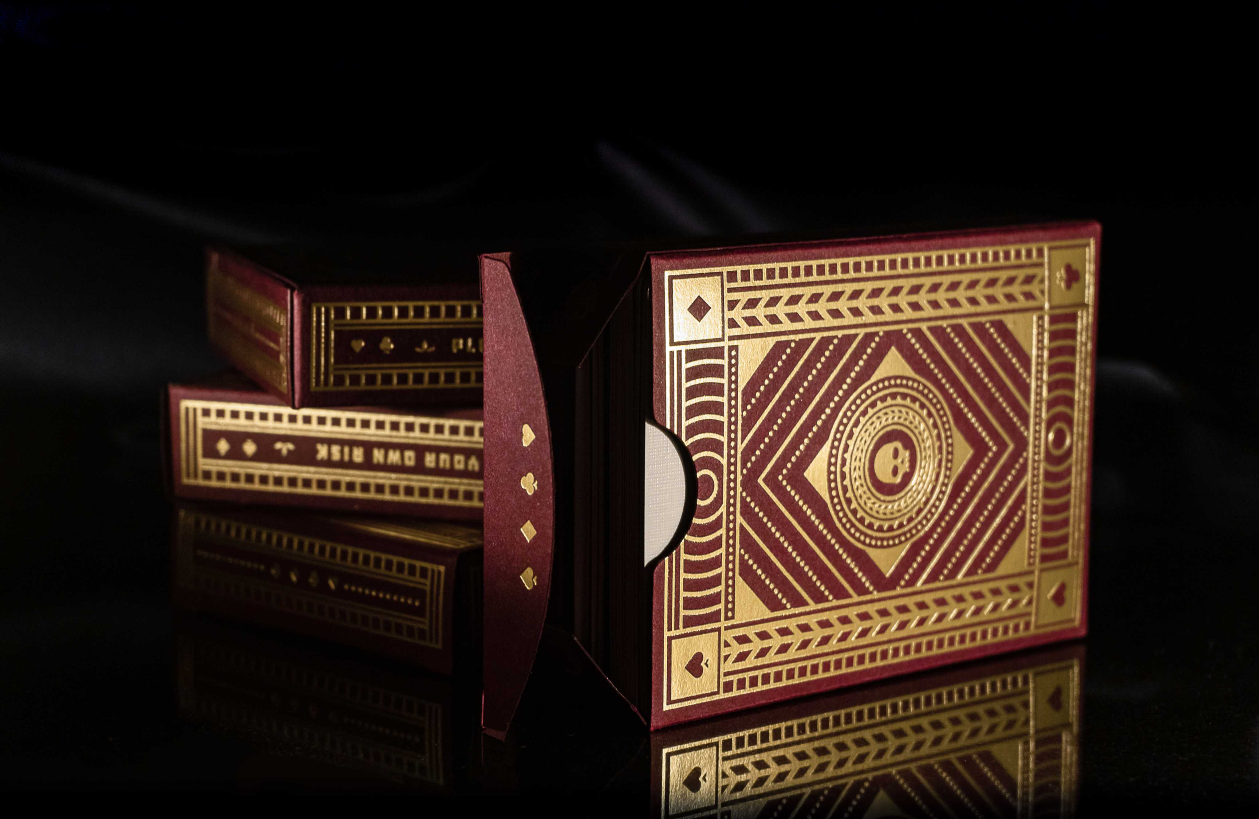 Skull Deck Playing Card Tuck Boxes • Mama’s Sauce