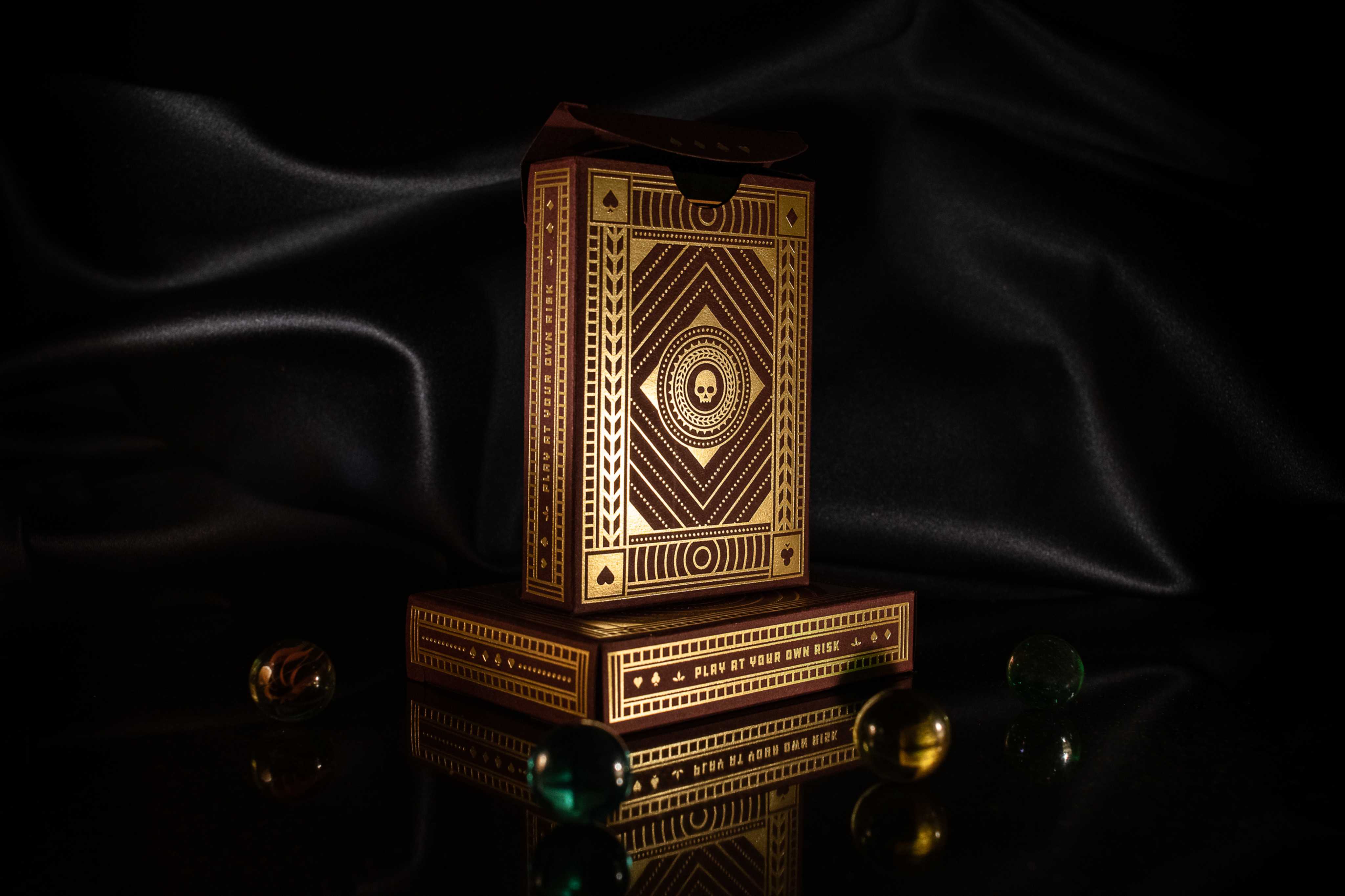 Skull Deck Playing Card Tuck Boxes • Mama’s Sauce