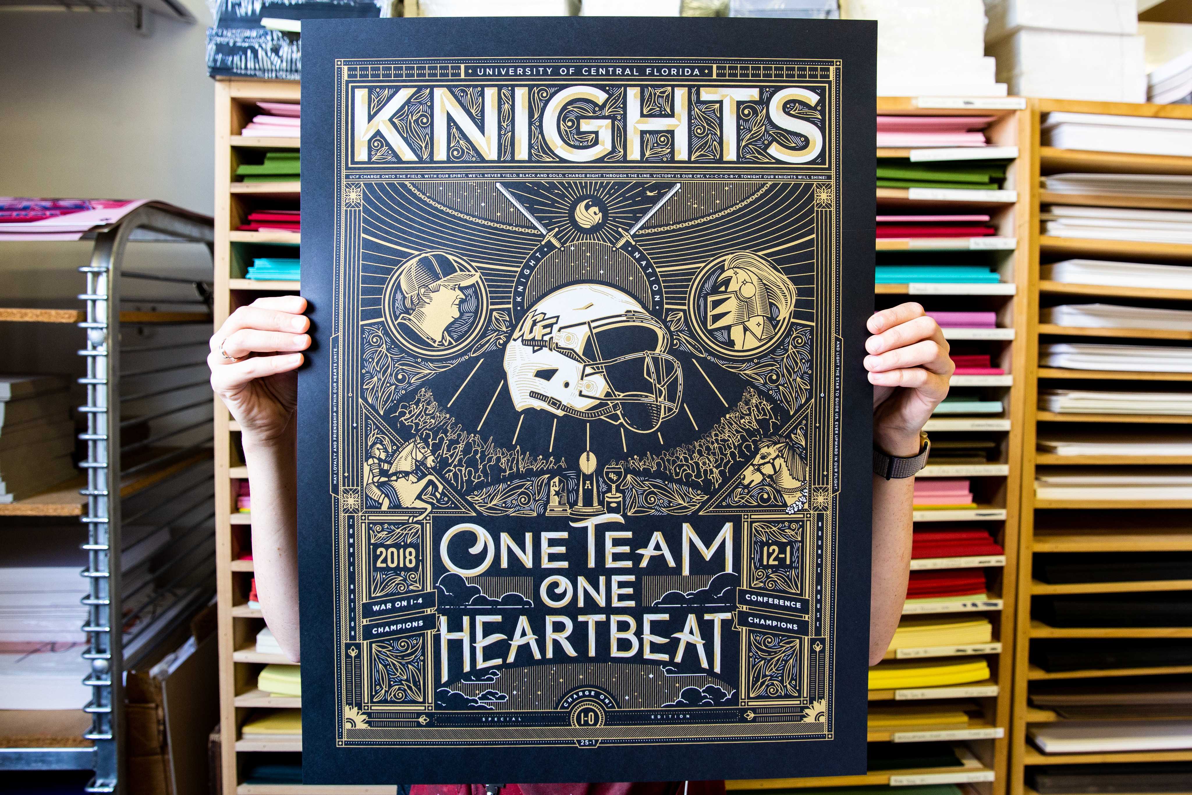 UCF Conference Championship Poster • Mama’s Sauce