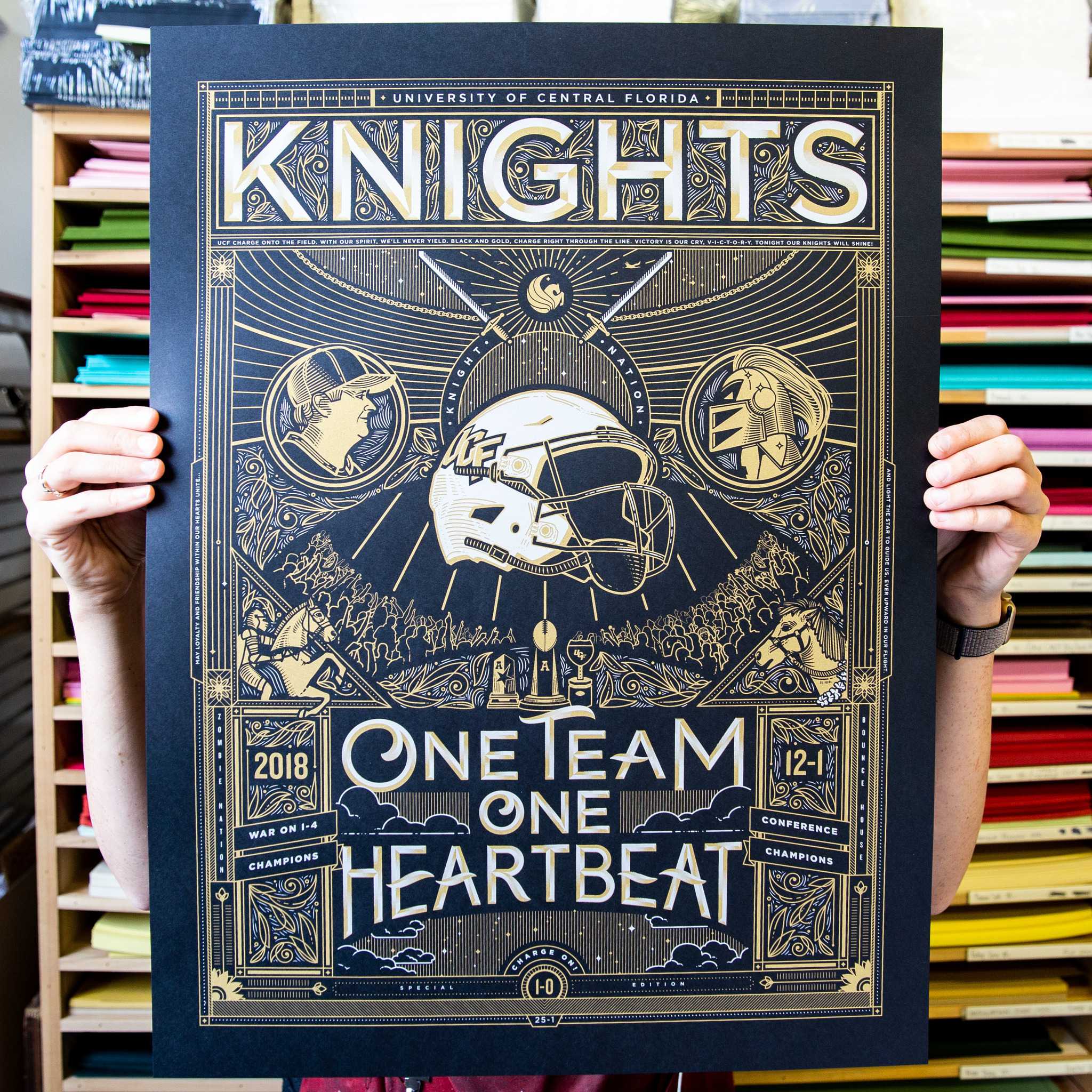 UCF Conference Championship Poster • Mama’s Sauce