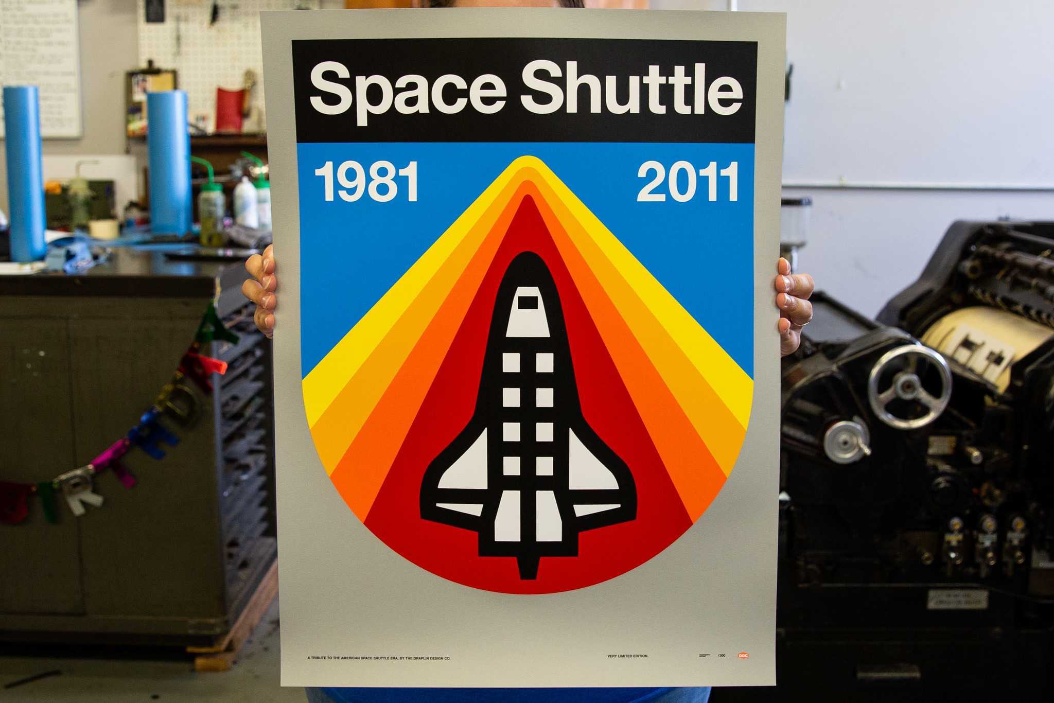 Draplin Design's Shuttle Poster 14th Edition • Mama’s Sauce