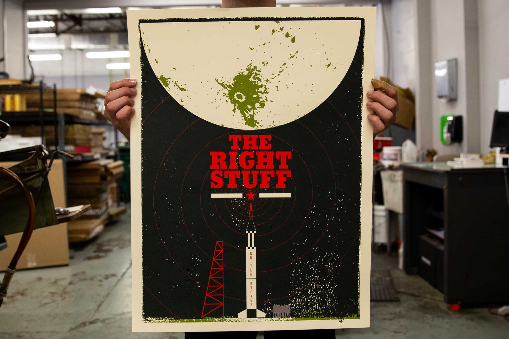 The Right Stuff Cast Wrap Gift Poster • Mama’s Sauce